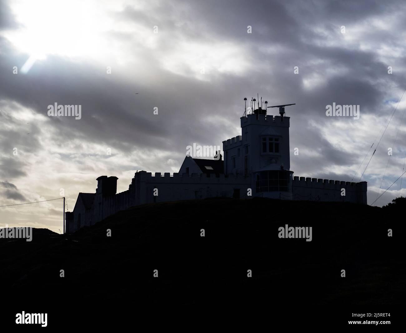 Point Lynas lighthouse, Anglesey, Wales, UK Stock Photo - Alamy