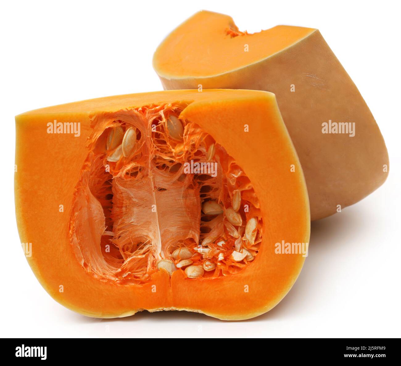 Butternut squash over white background Stock Photo - Alamy