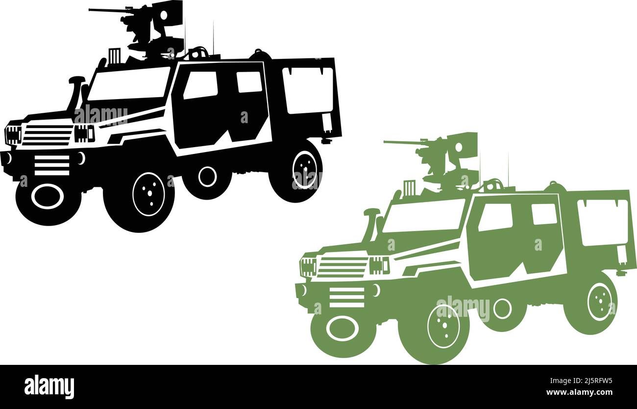 military vehicle, army off-roading truck jeep, RG outrider vector, cars ...