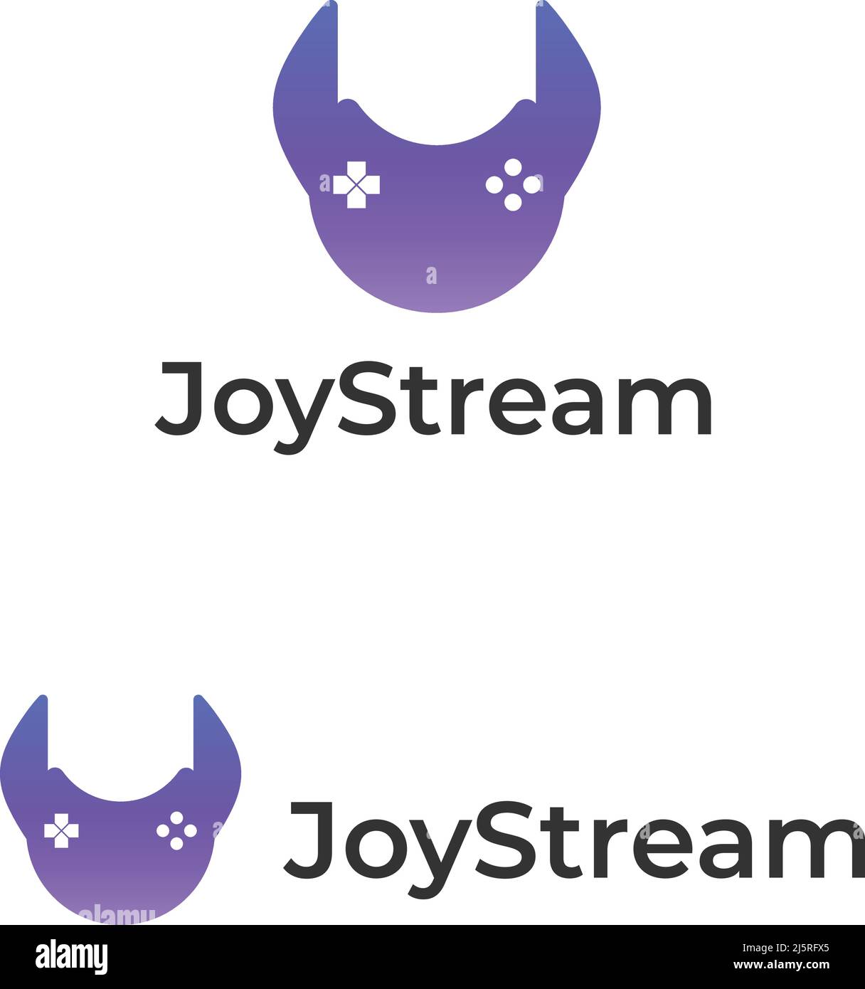 Iconic gaming logo Stock Vector Images - Alamy