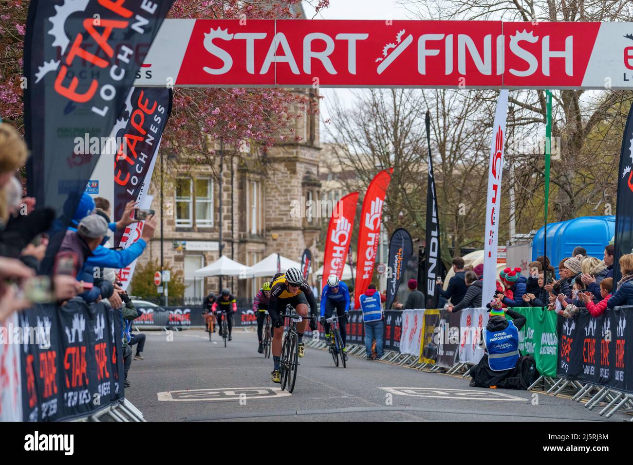 24 April 2022. Inverness, Highlands and Islands, Scotland, GB. This is ...