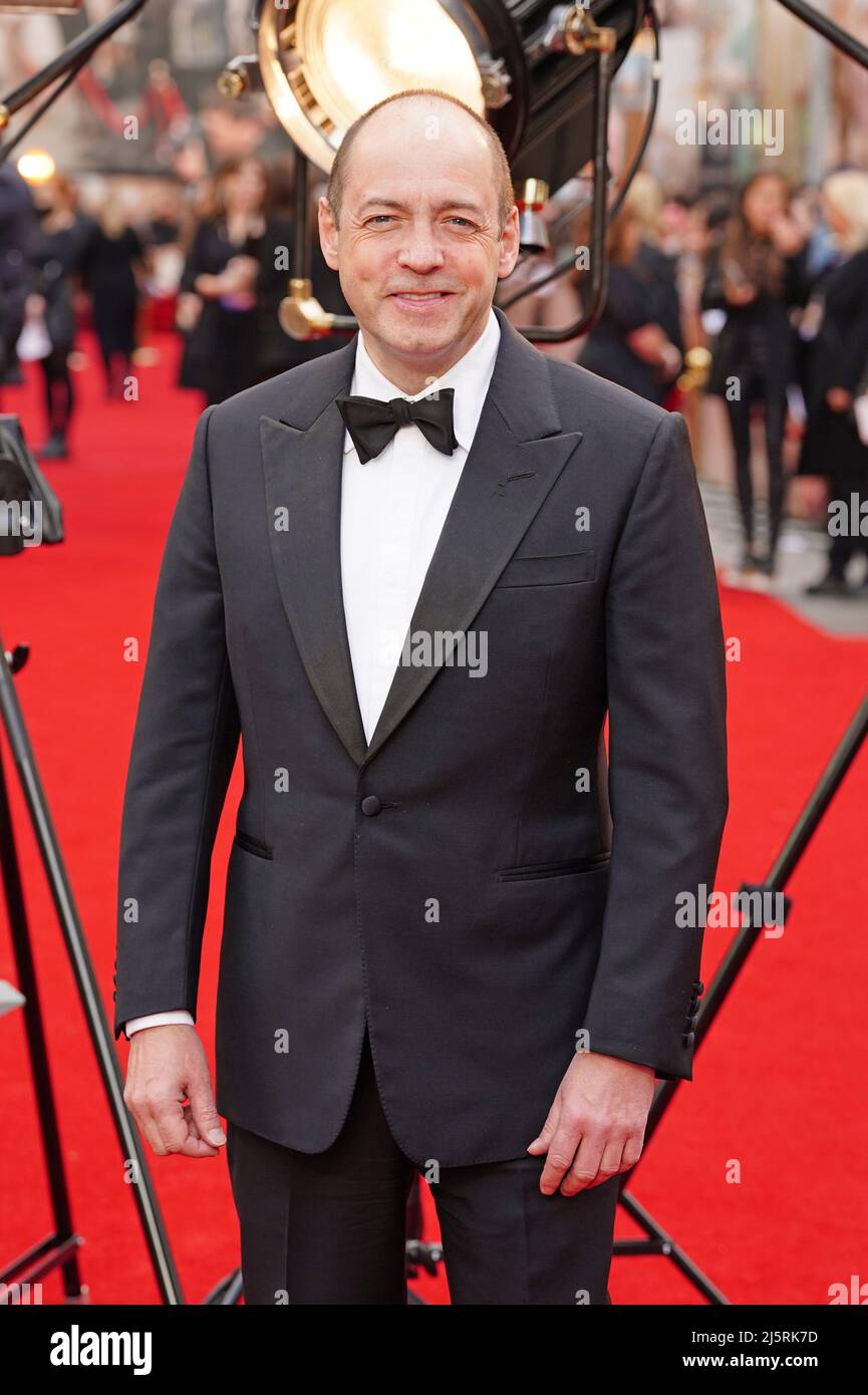 Gareth Neame attending the world premiere of Downton Abbey: A New Era ...