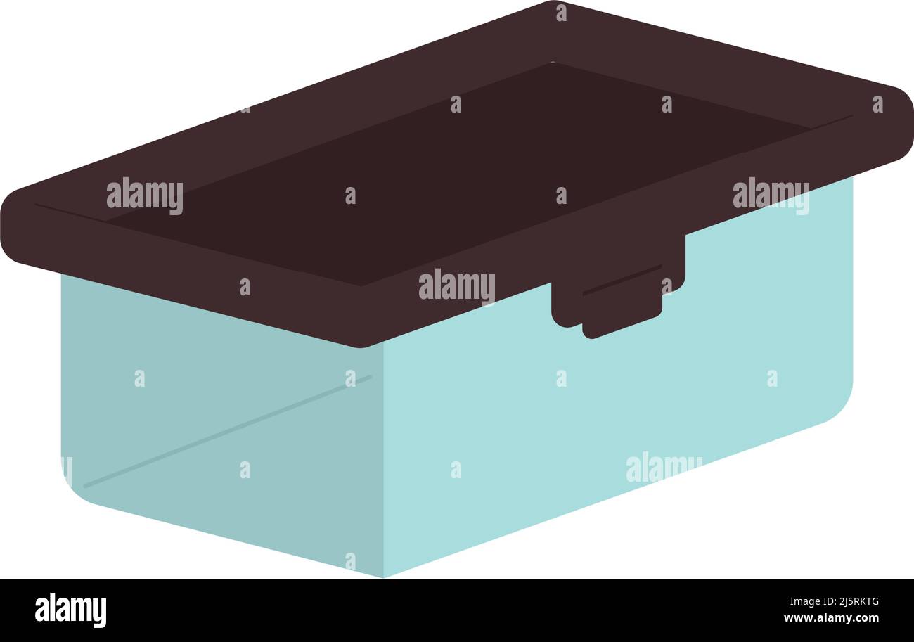 plastic storage box Stock Vector Image & Art - Alamy
