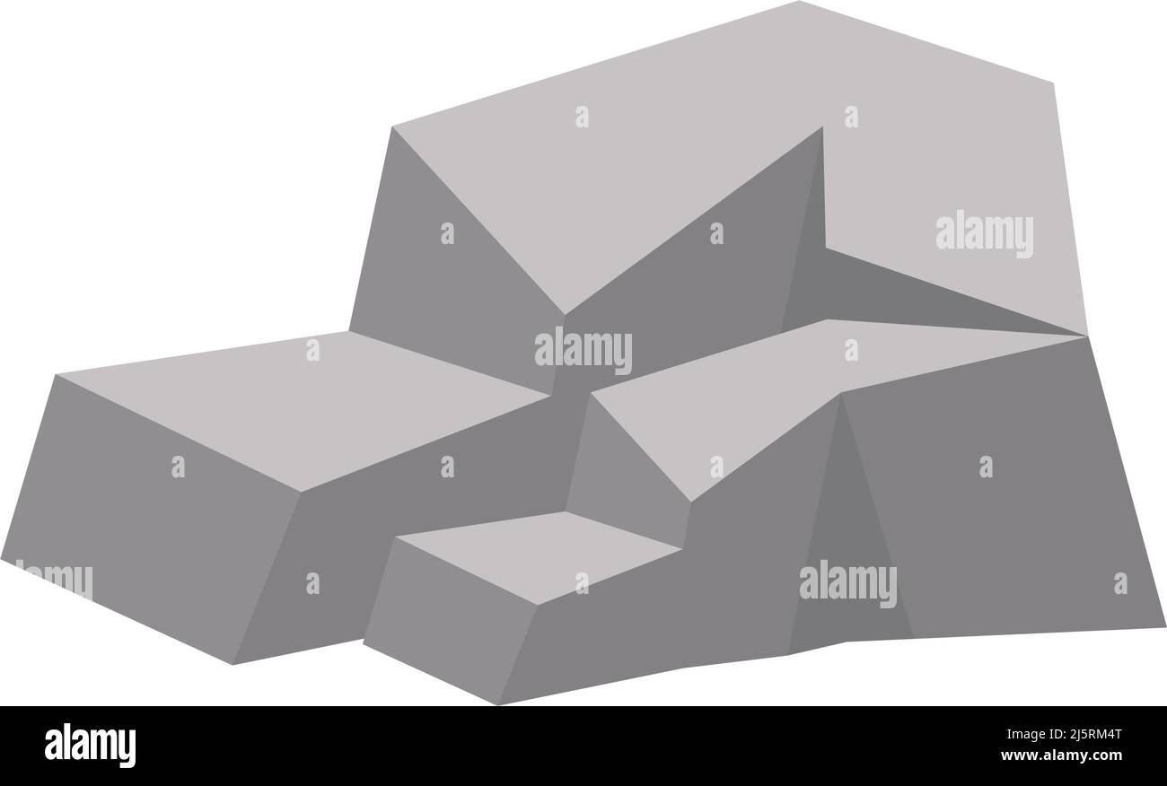 stone low poly Stock Vector Image & Art - Alamy
