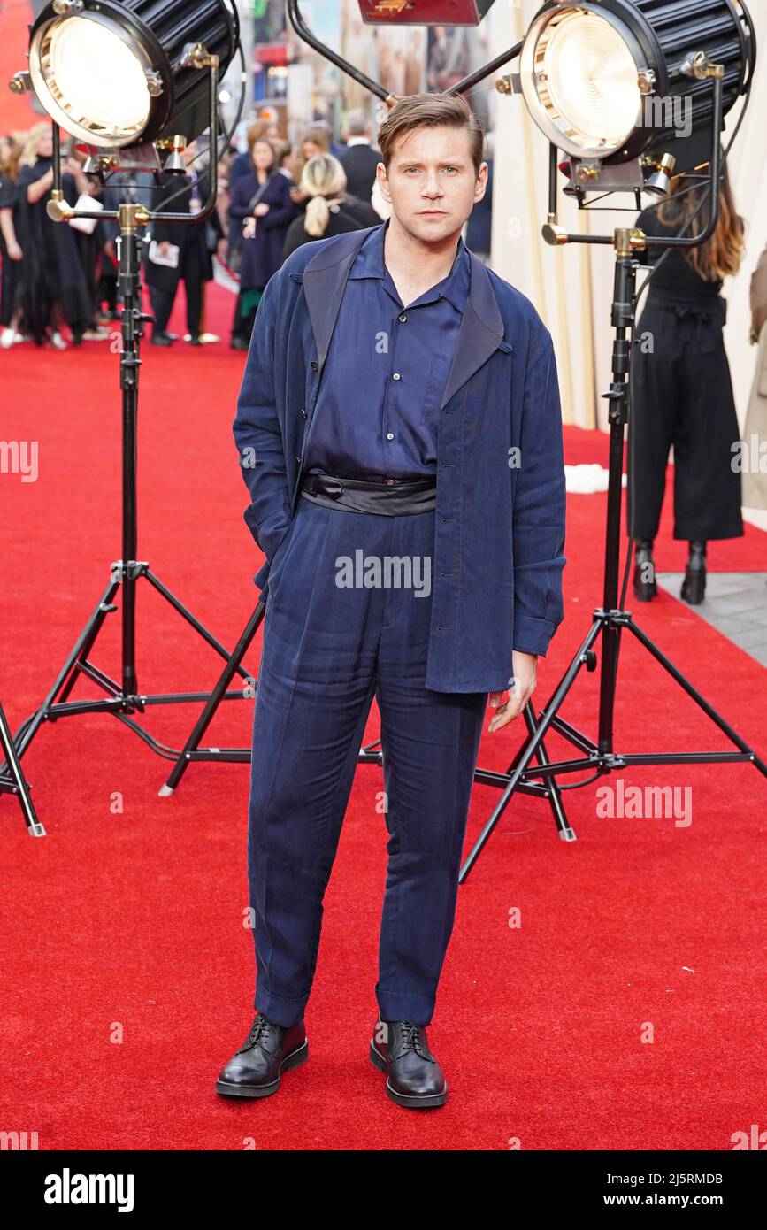 Alan Leach attending the world premiere of Downton Abbey: A New Era at ...