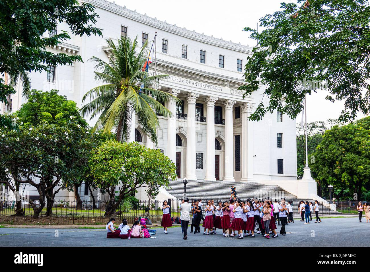 National school of anthropology and history hi-res stock photography ...