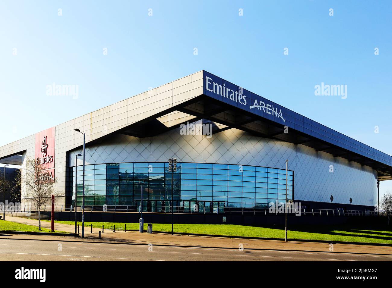 Emirates arena sports stadium, also known as the Sir Chris Hoy ...