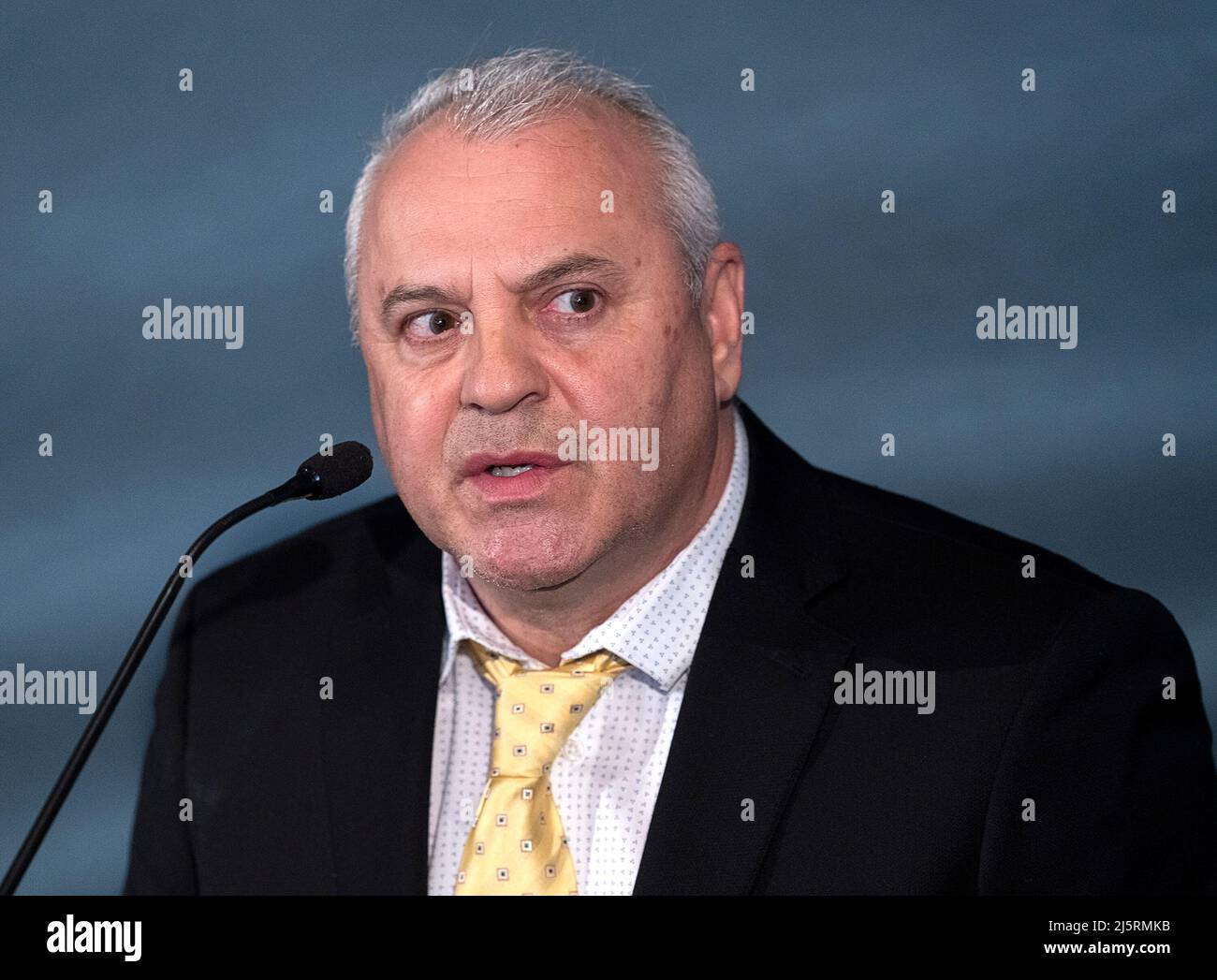 Max Liberatore, an employee of GC Surplus, part of Public Services and ...