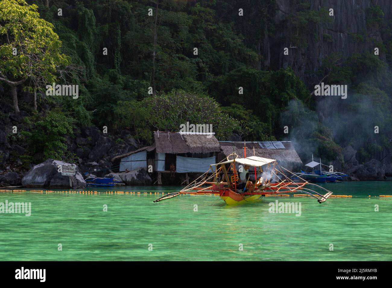 Traditional Filipino boats, Coron, Philippines - 10.11.2019 Stock Photo ...