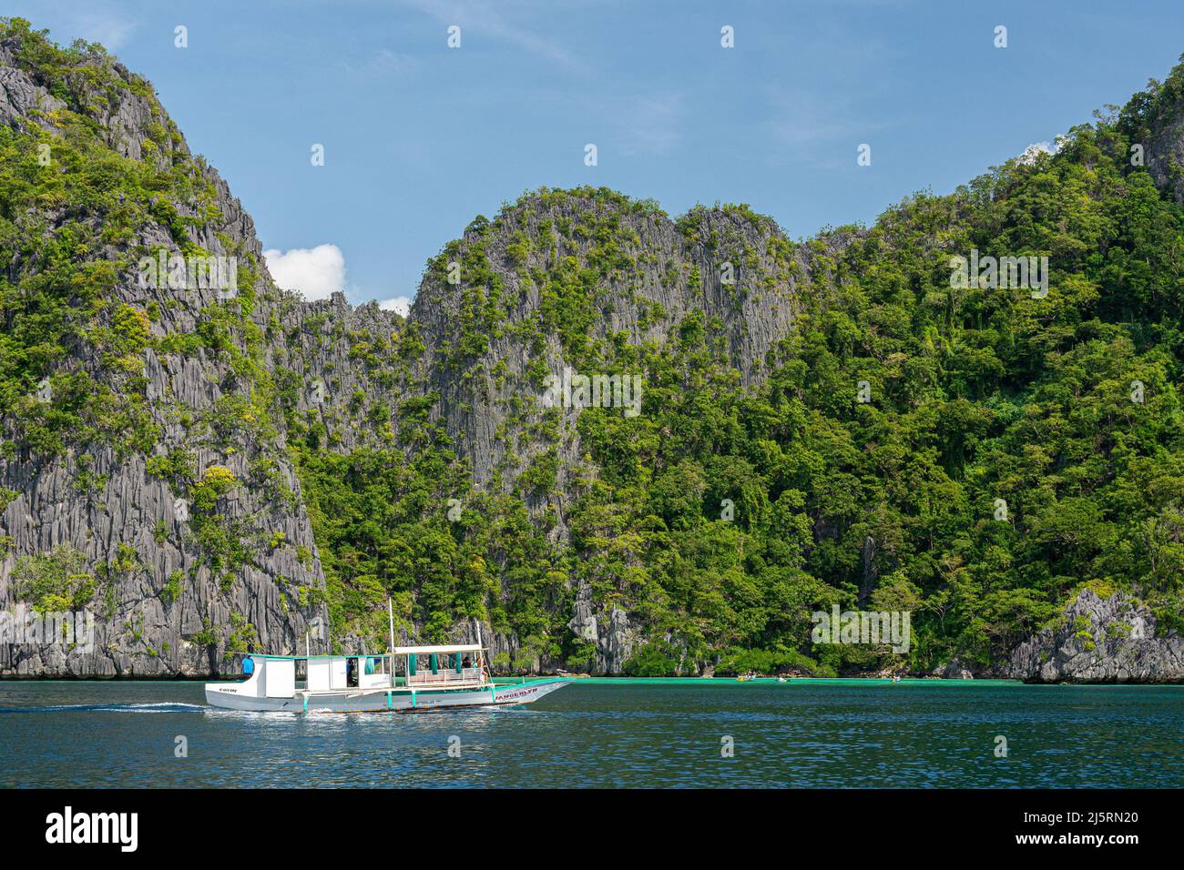 Traditional Filipino boats, Coron, Philippines - 10.11.2019 Stock Photo ...