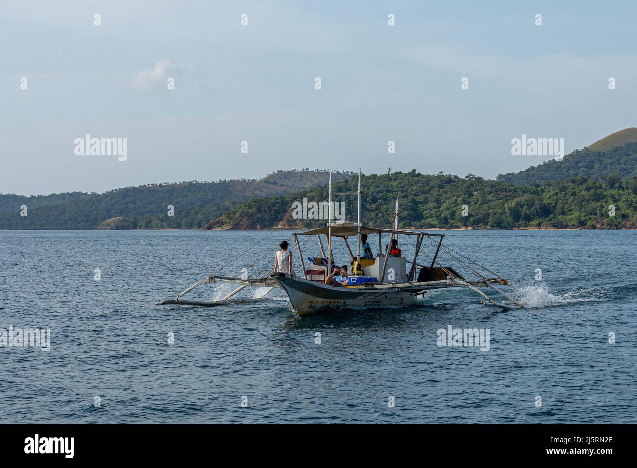Traditional Filipino boats, Coron, Philippines - 10.11.2019 Stock Photo ...