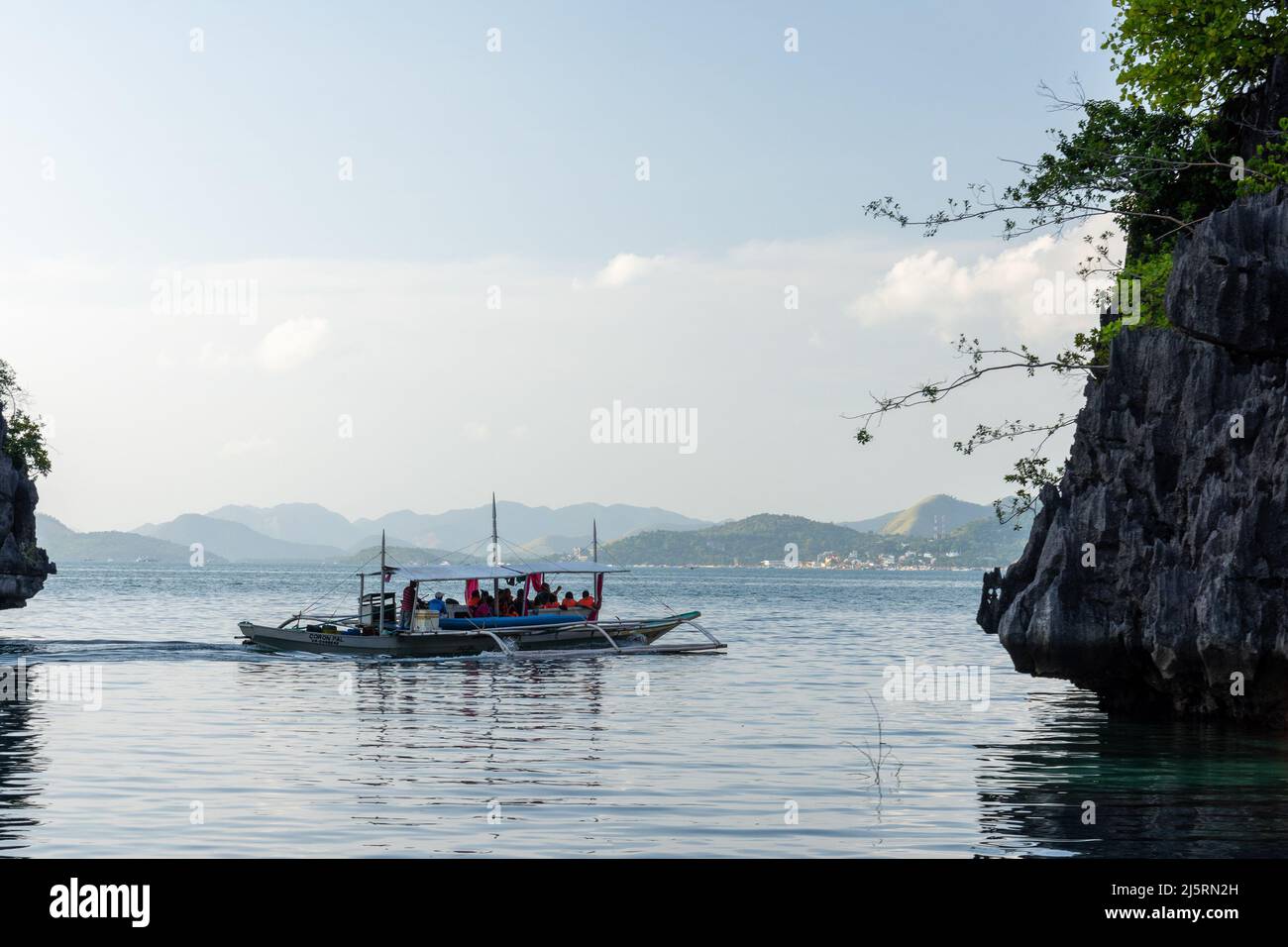 Traditional Filipino boats, Coron, Philippines - 10.11.2019 Stock Photo ...