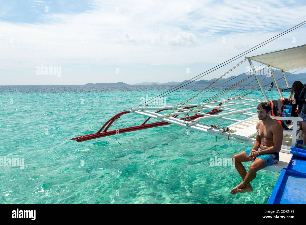 Trip on the traditional Filipino boat, Coron, Philippines - 11.11.2019 ...