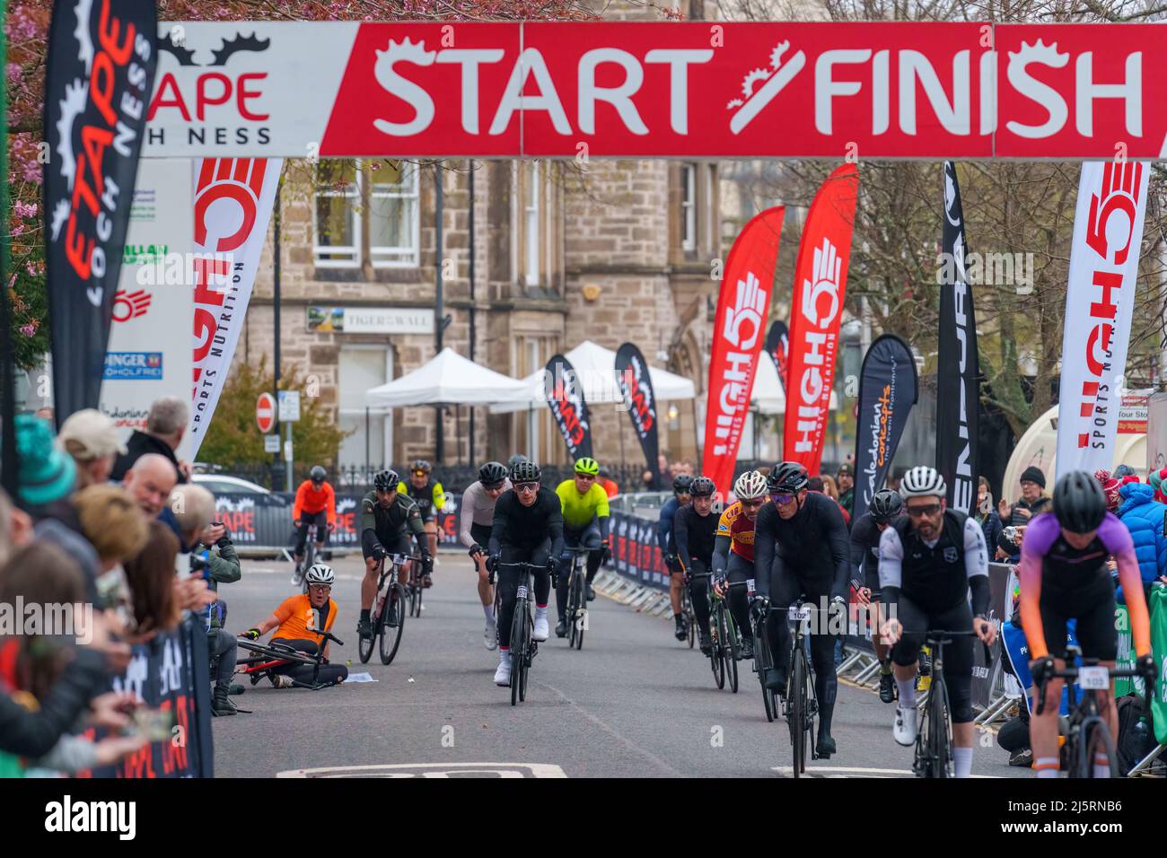 24 April 2022. Inverness, Highlands and Islands, Scotland, GB. This is ...
