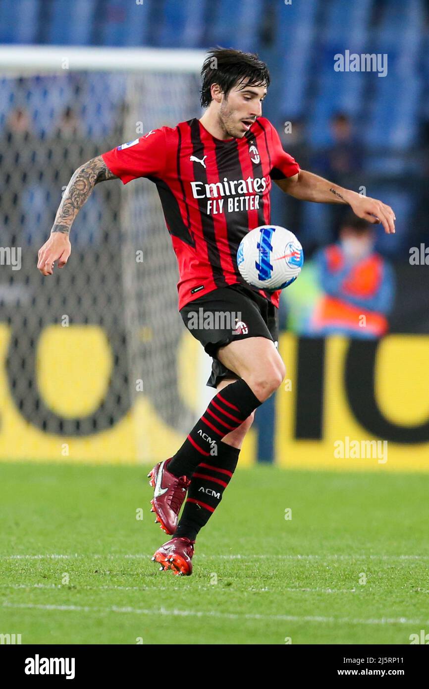 Milan midfielder sandro tonali hi-res stock photography and images - Alamy