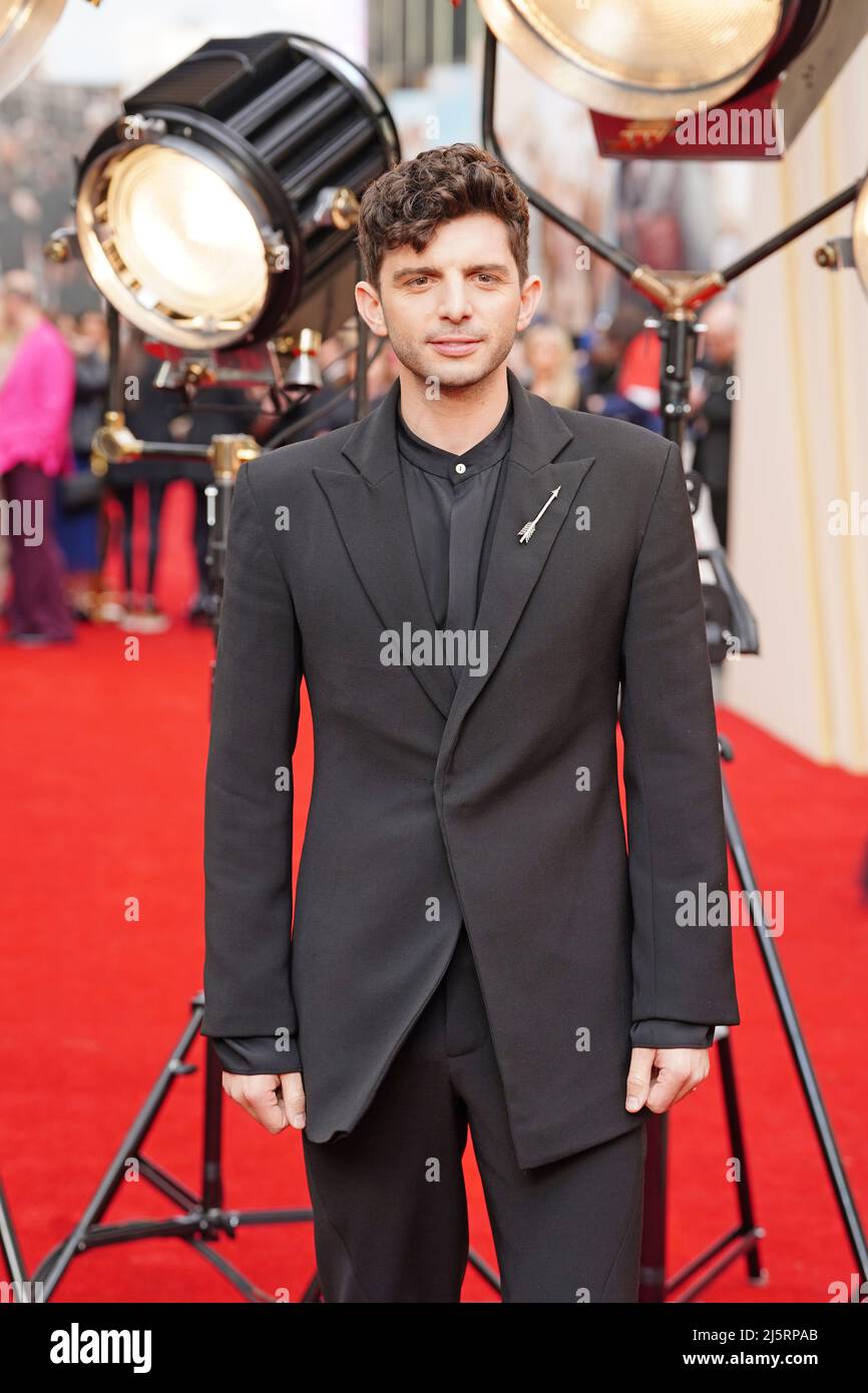 Michael fox attending world premiere downton abbey hi-res stock ...