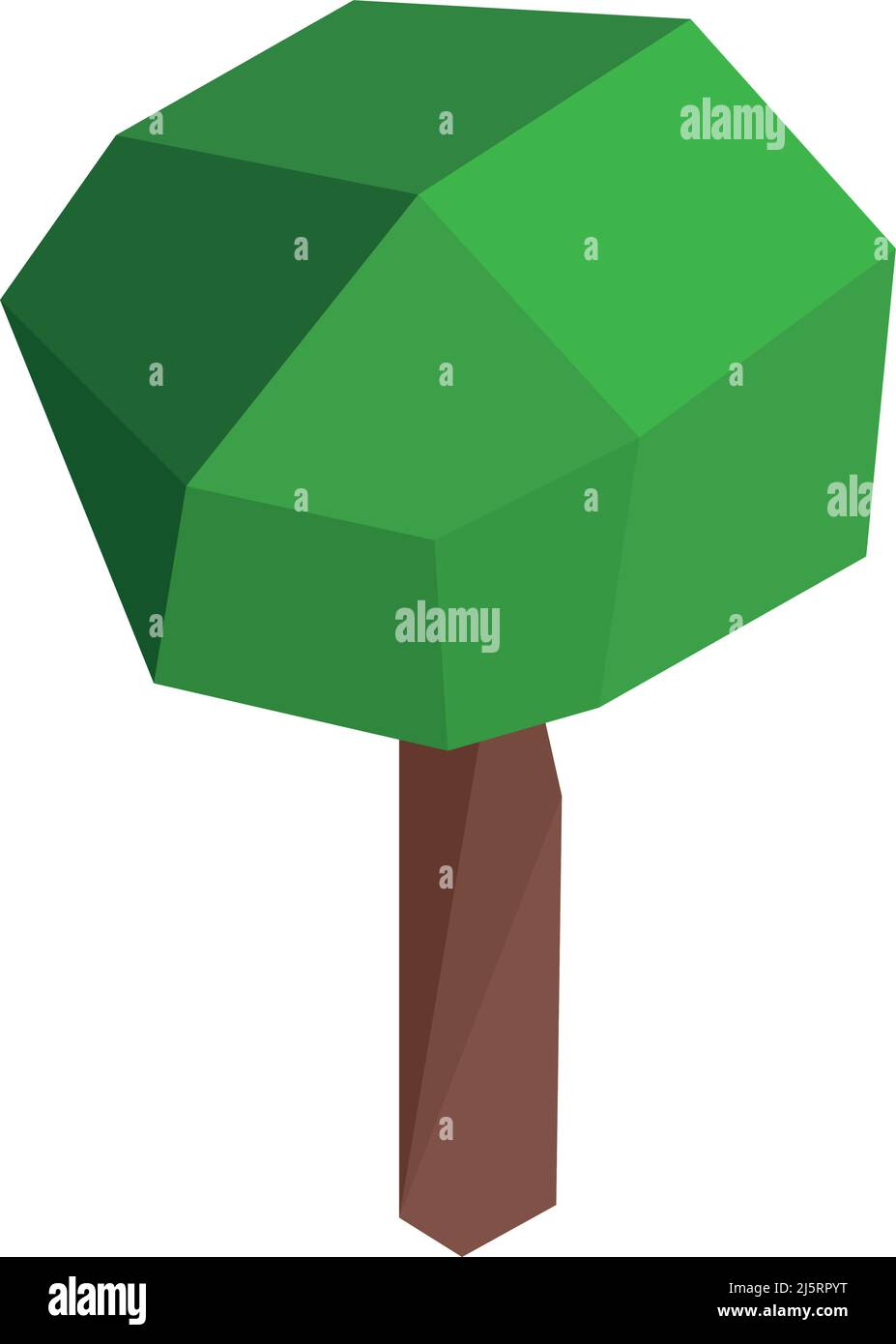 nature tree low poly Stock Vector Image & Art - Alamy