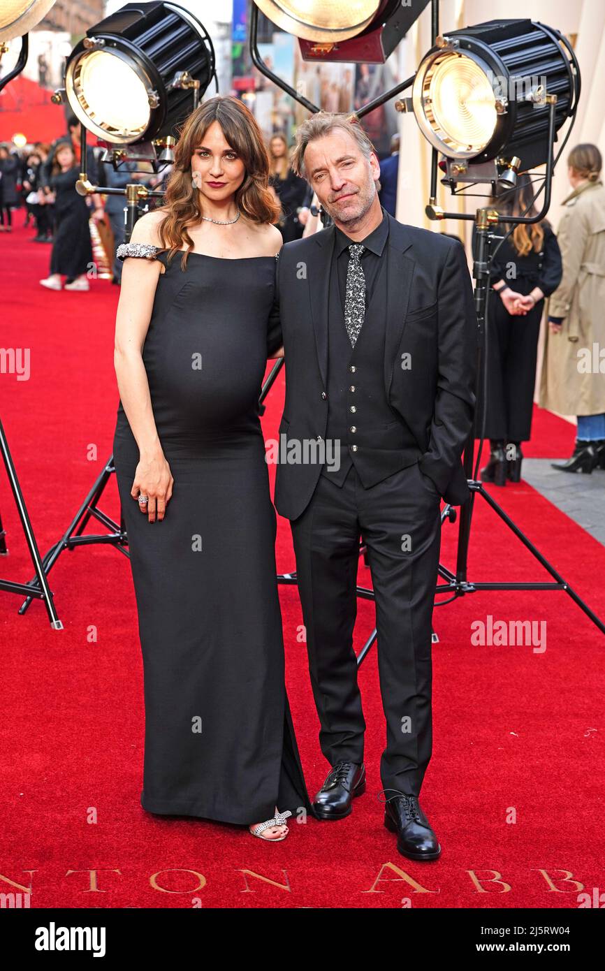 Tuppence Middleton attending the world premiere of Downton Abbey: A New ...