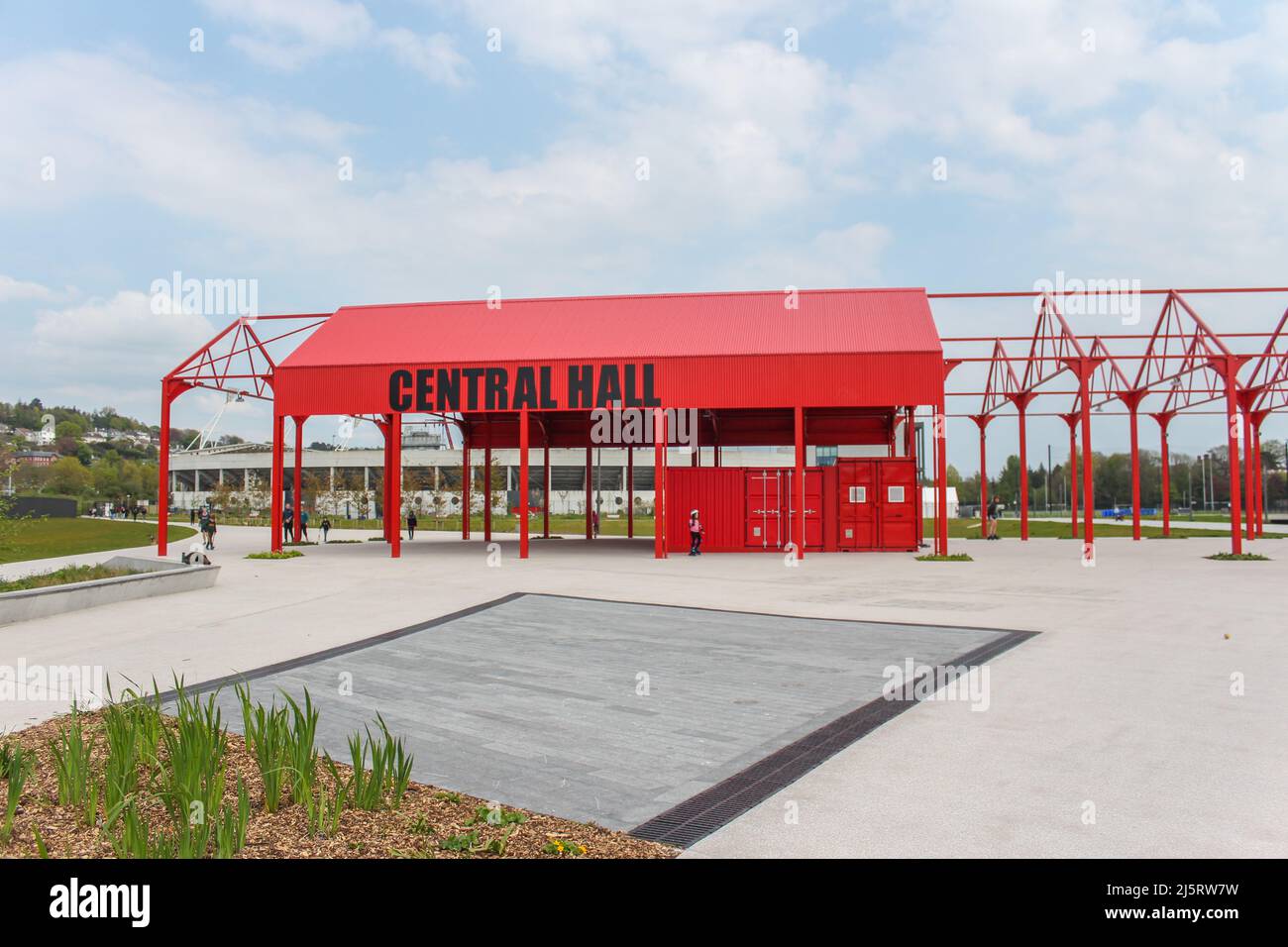 New Marina Park, Cork city. Ireland Stock Photo - Alamy