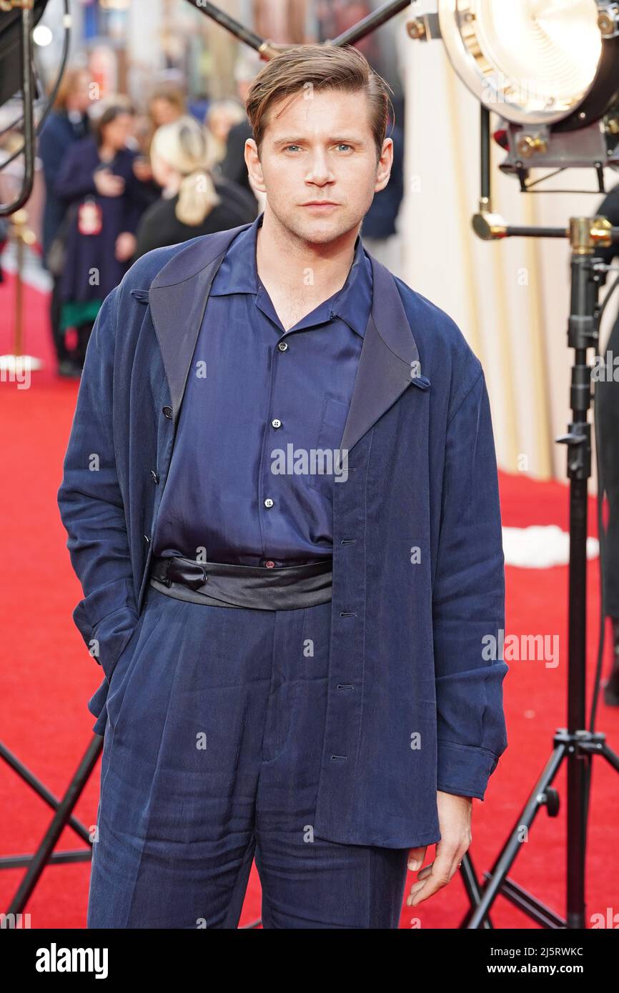 Alan Leach attending the world premiere of Downton Abbey: A New Era at ...