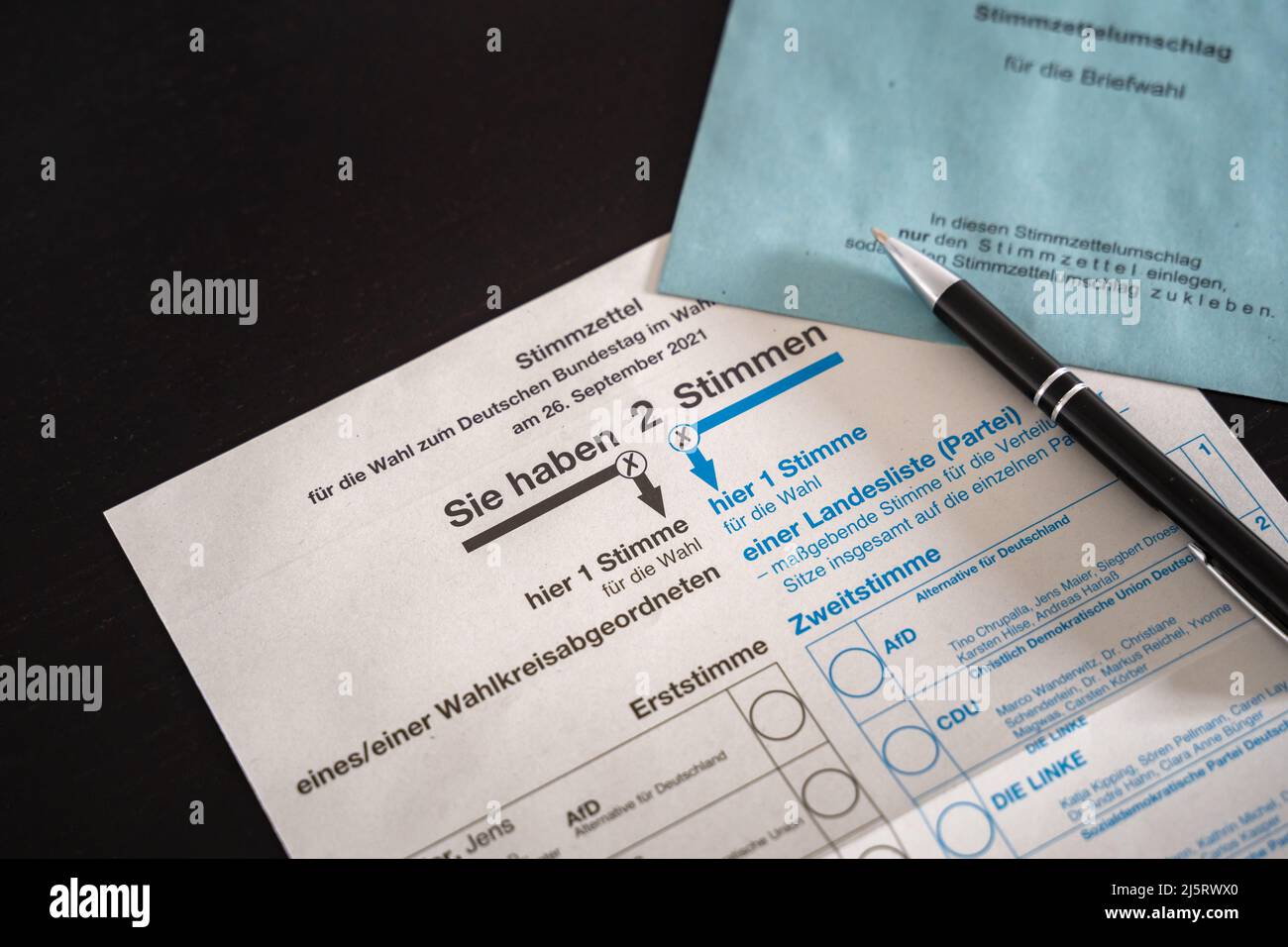 Ballot in germany hi-res stock photography and images - Alamy