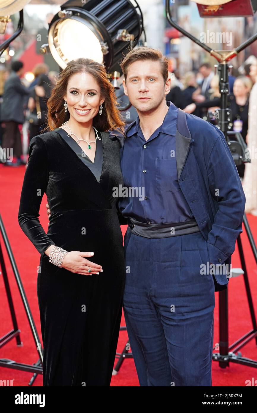 Alan Leach attending the world premiere of Downton Abbey: A New Era at ...