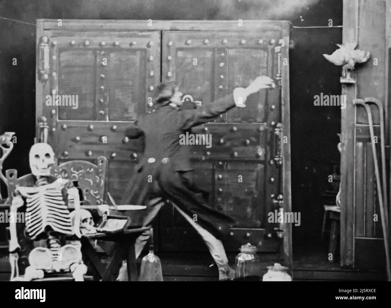 Frankenstein illustration 1800s hi-res stock photography and images - Alamy