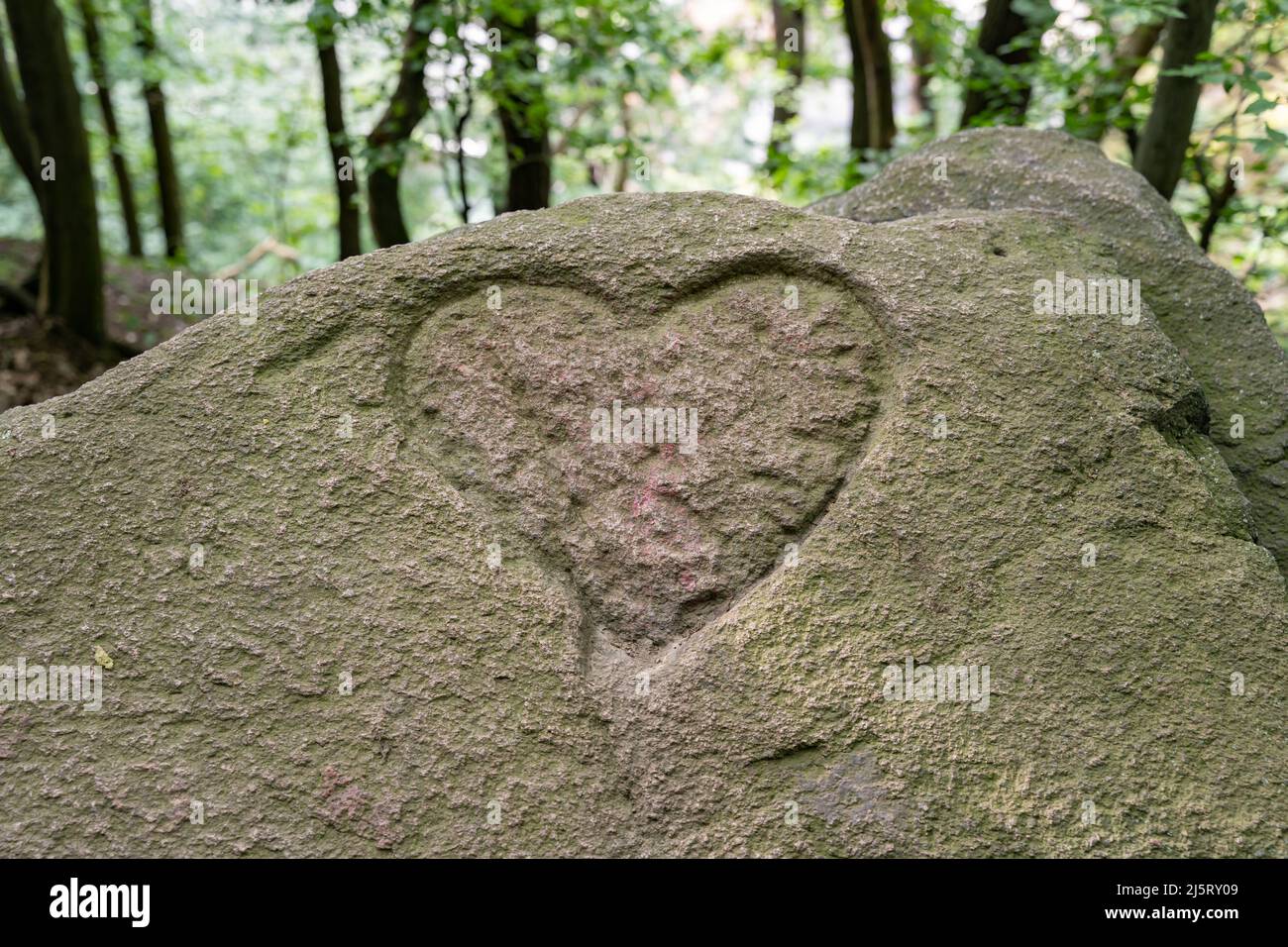 Huge love heart hi-res stock photography and images - Alamy