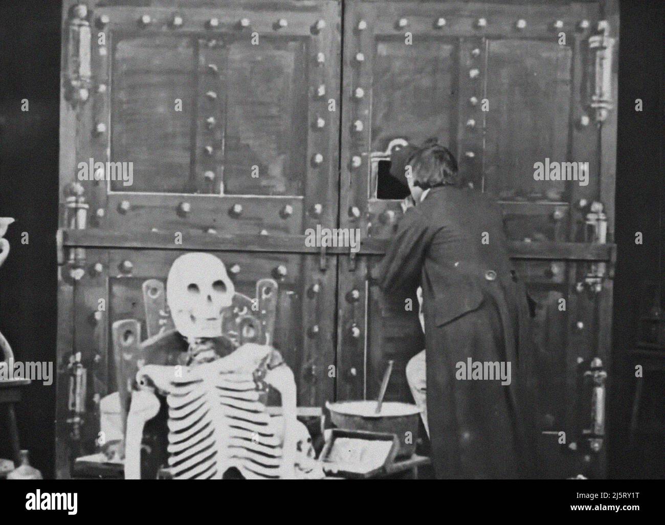 Frankenstein illustration 1800s hi-res stock photography and images - Alamy