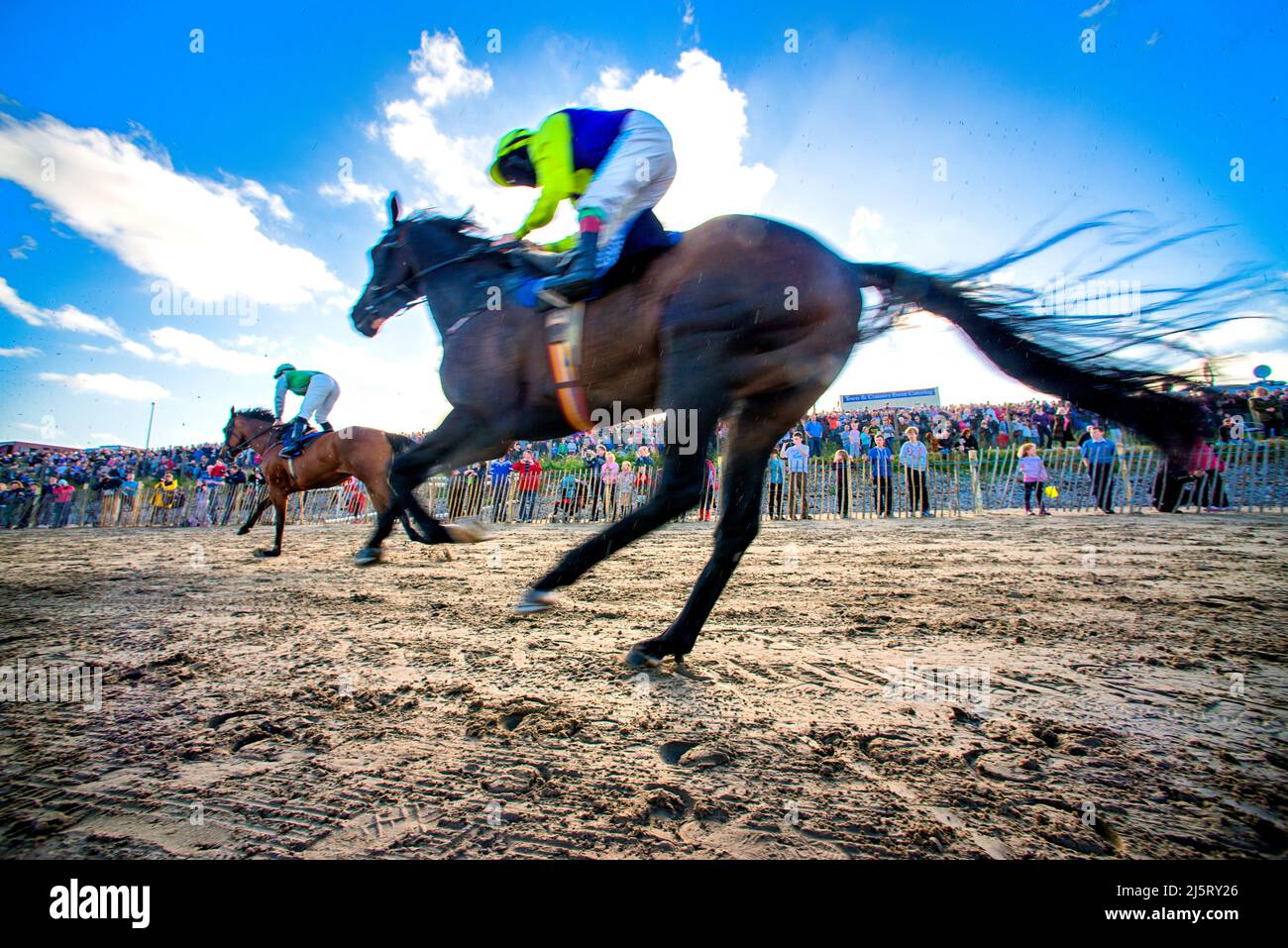 Laytown Beach Races, Drogheda, County Meath, Ireland Stock Photo - Alamy