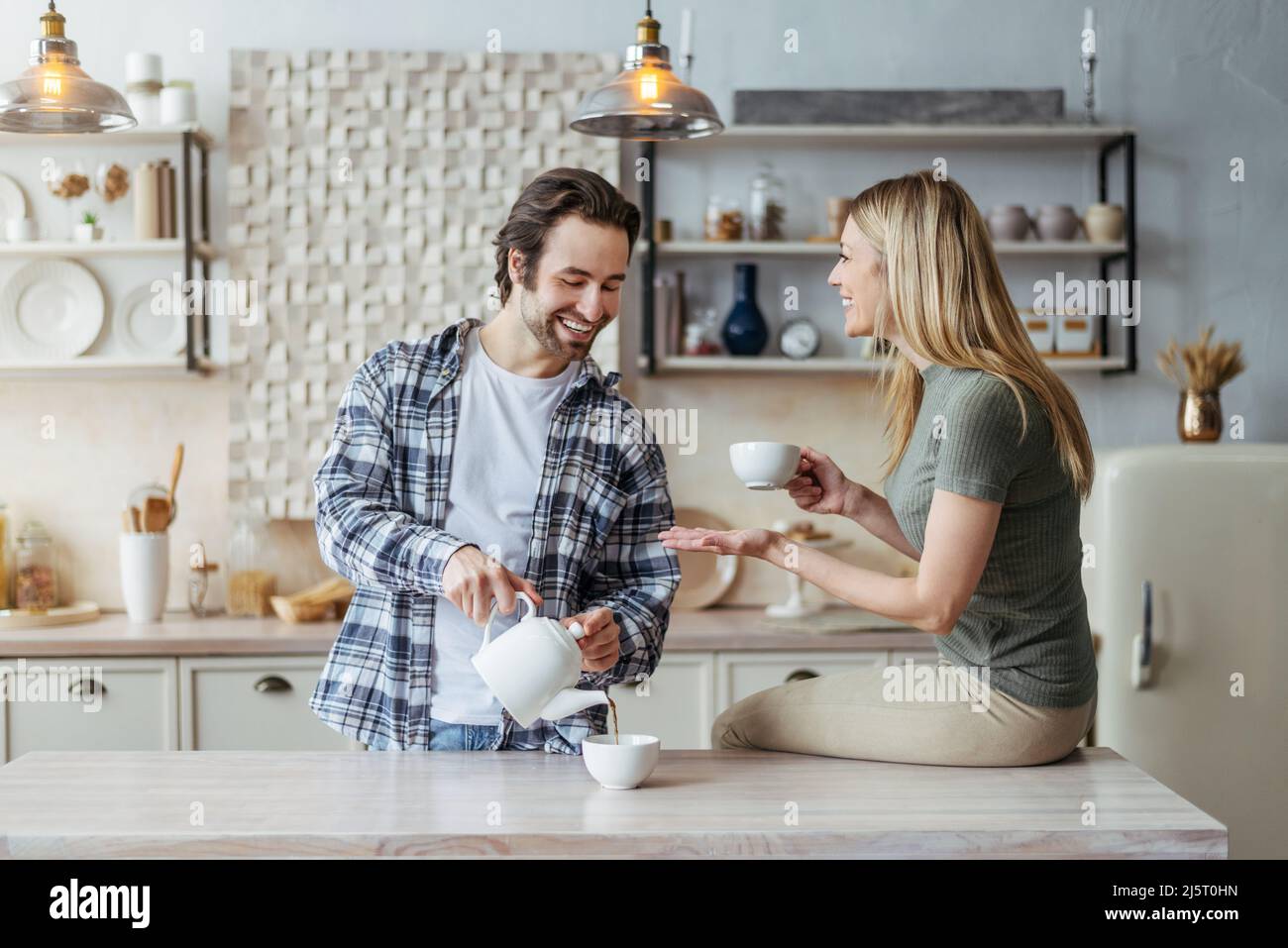 Drink some tea hi-res stock photography and images - Alamy