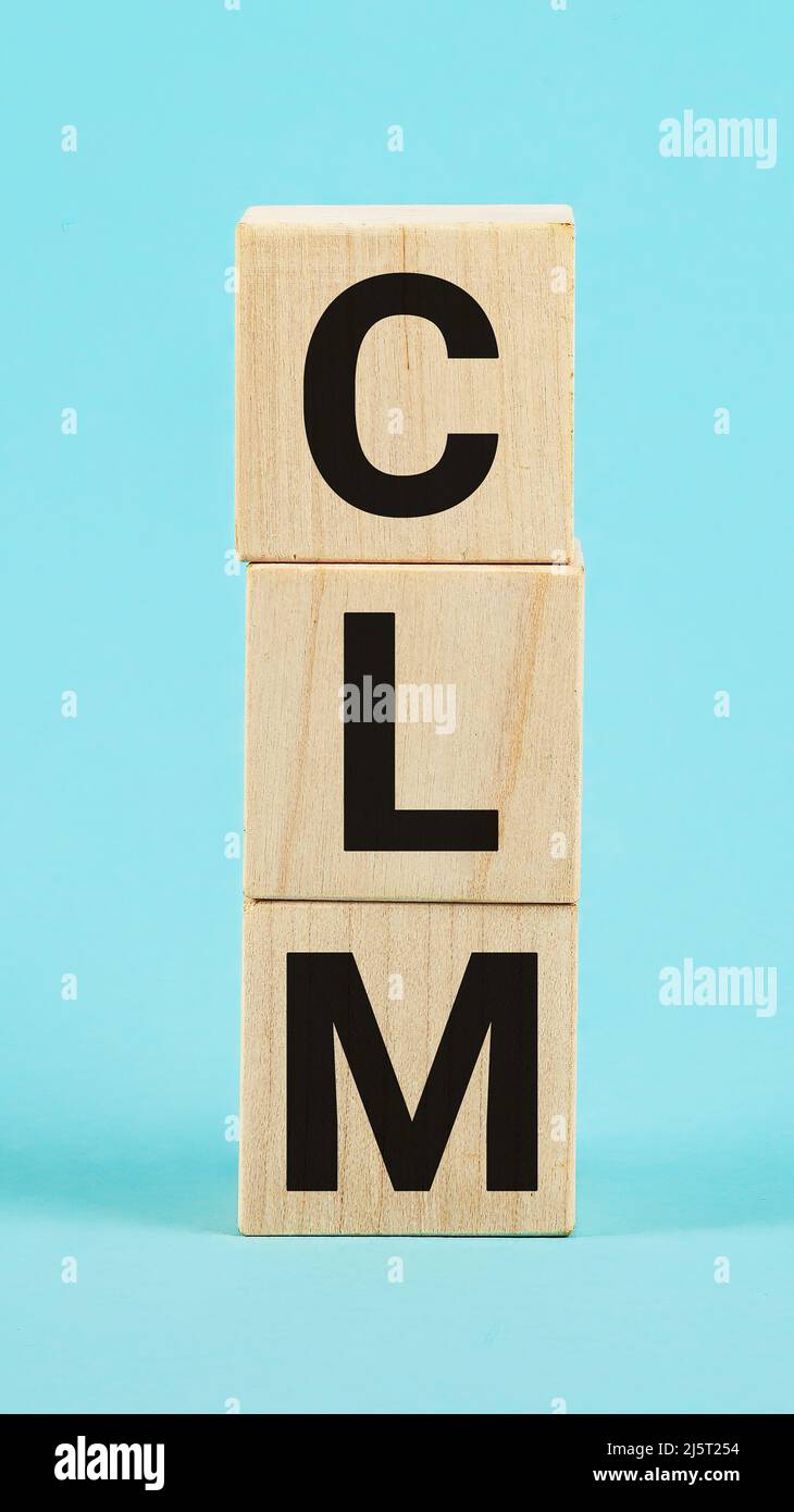 Business Acronym CLM as CAREER LIMITING MOVE Stock Photo - Alamy