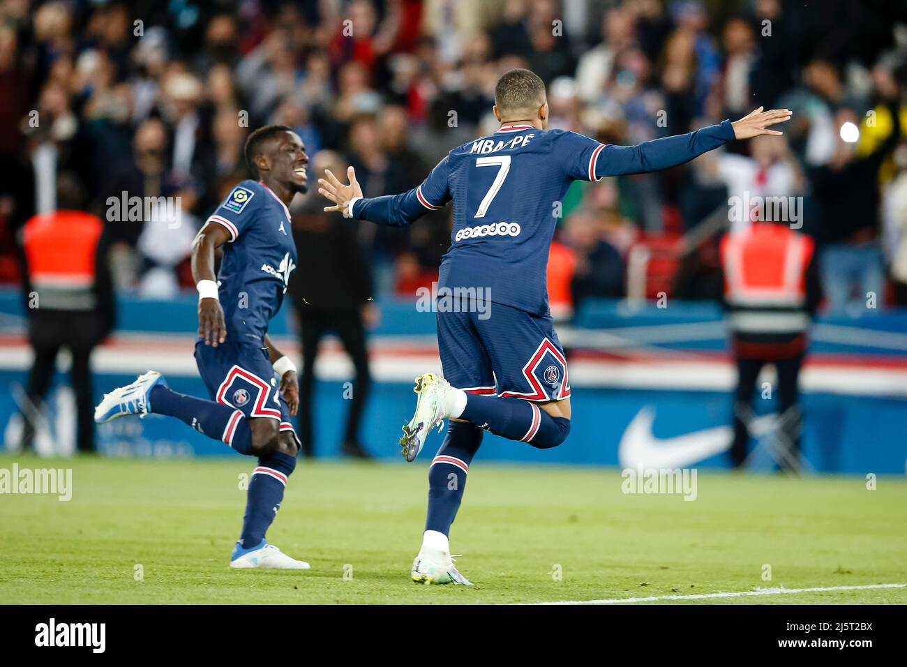 Paris, France - April 17: Kylian Mbappe of Paris Saint Germain ...