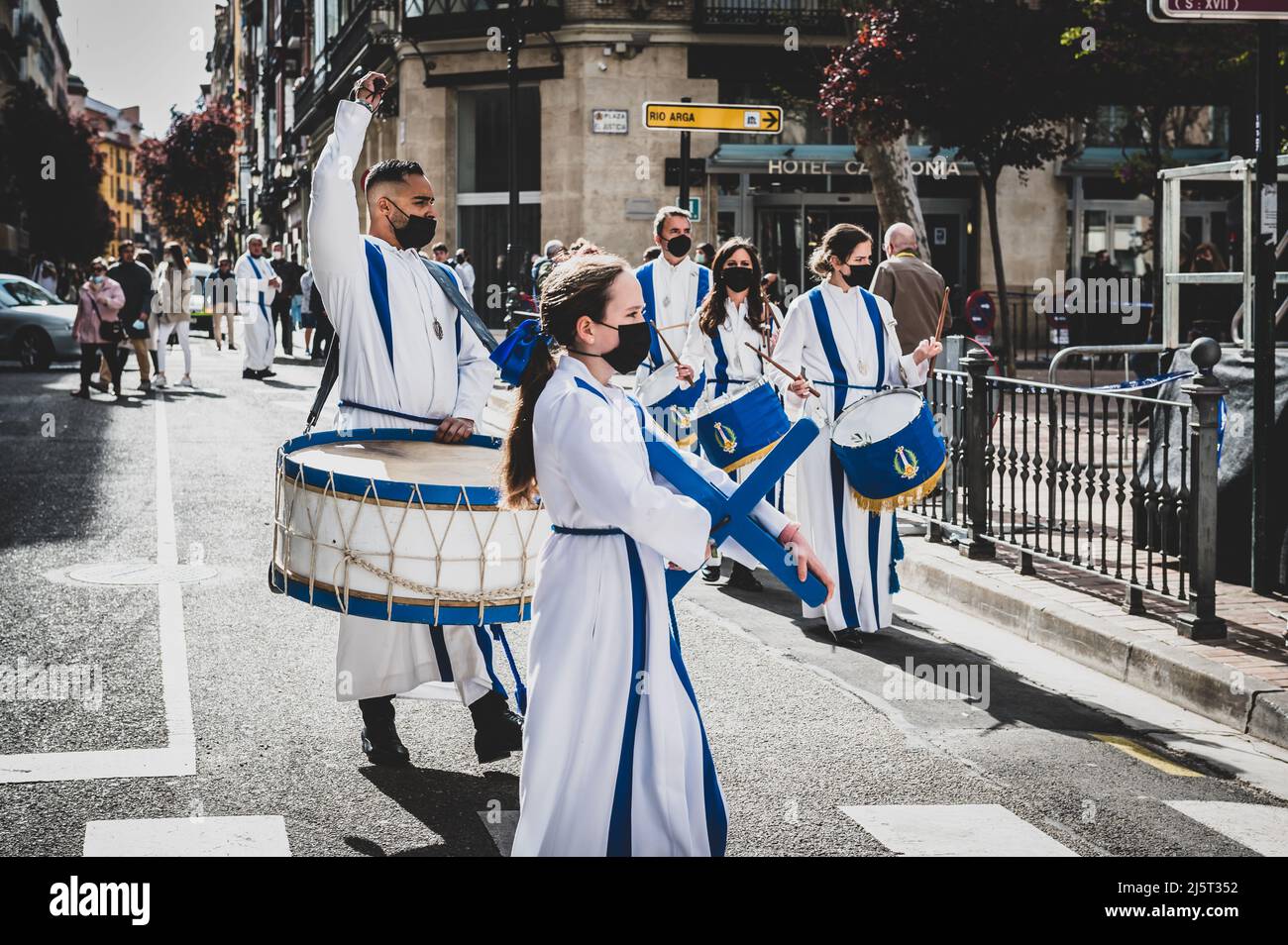 Domingo de Ramos, Semana Santa 2022, Zaragoza Stock Photo - Alamy