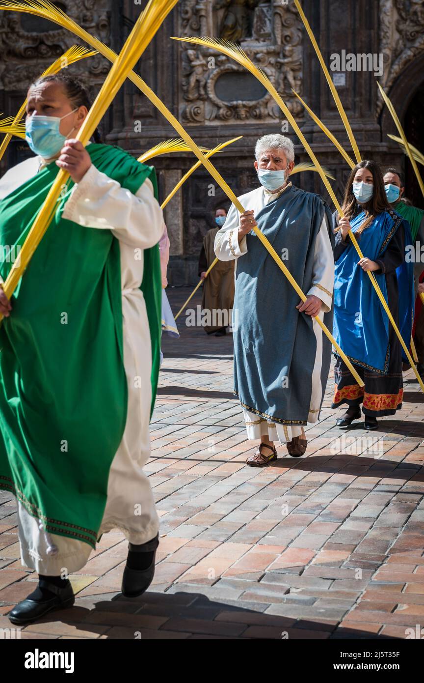 Domingo de Ramos, Semana Santa 2022, Zaragoza Stock Photo - Alamy