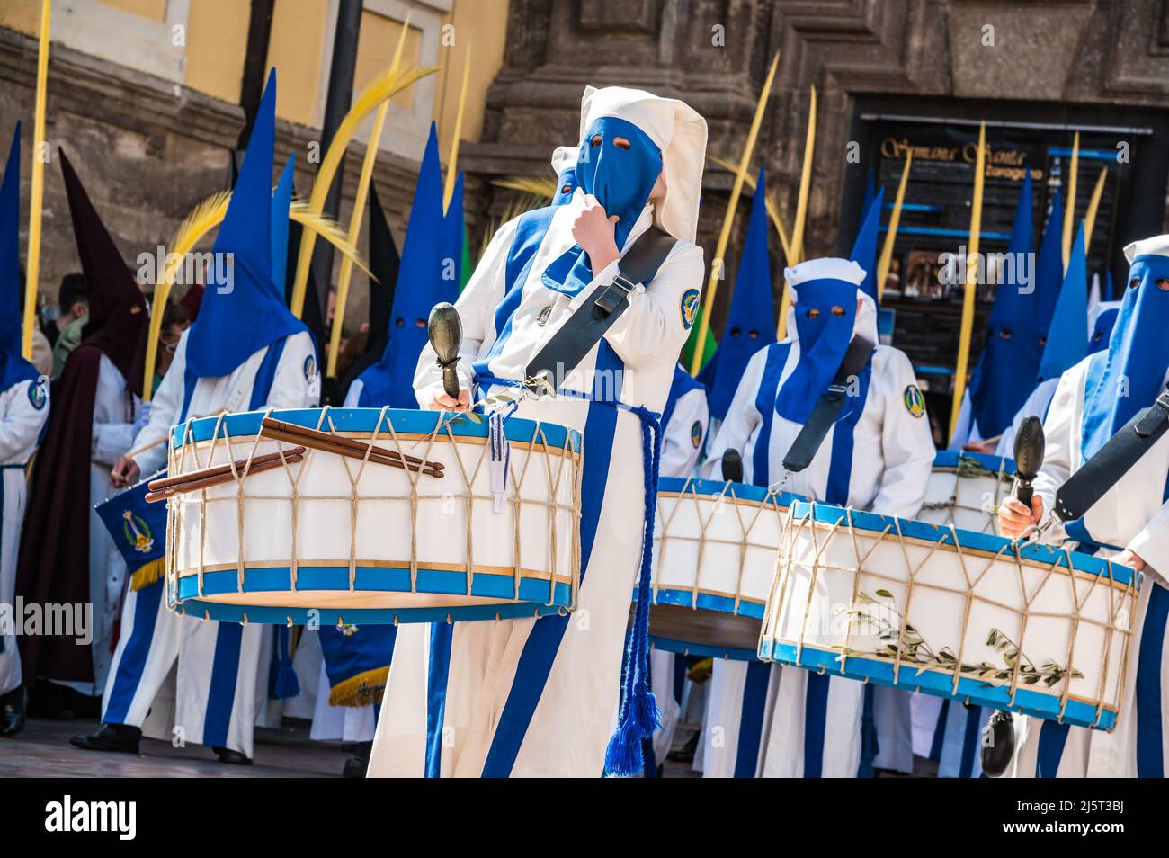 Domingo de Ramos, Semana Santa 2022, Zaragoza Stock Photo - Alamy