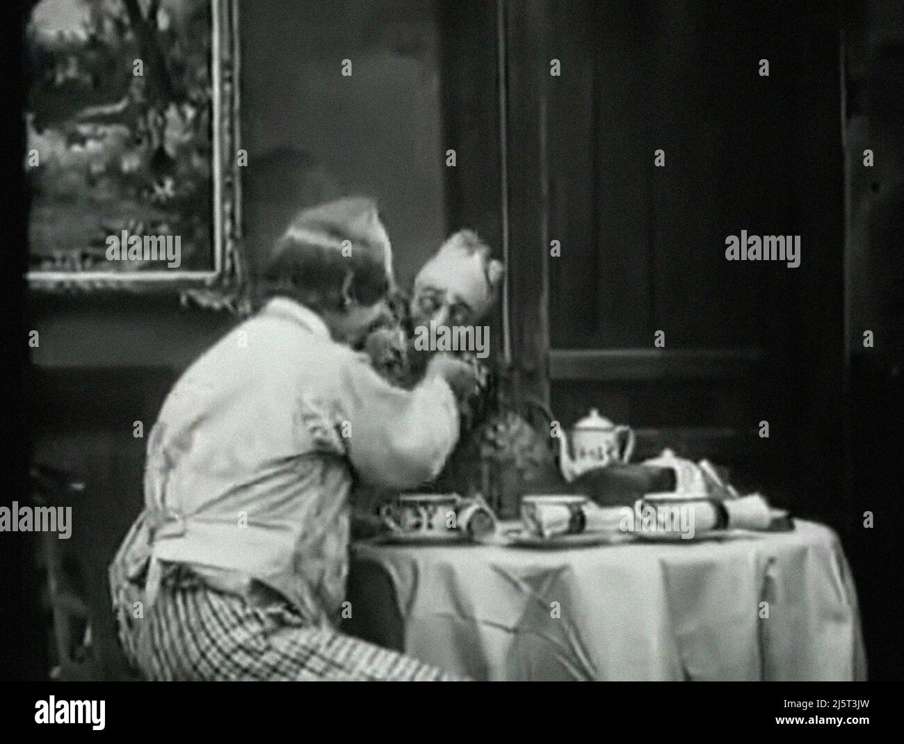 The House of Ghosts vintage film still 1900s Stock Photo - Alamy