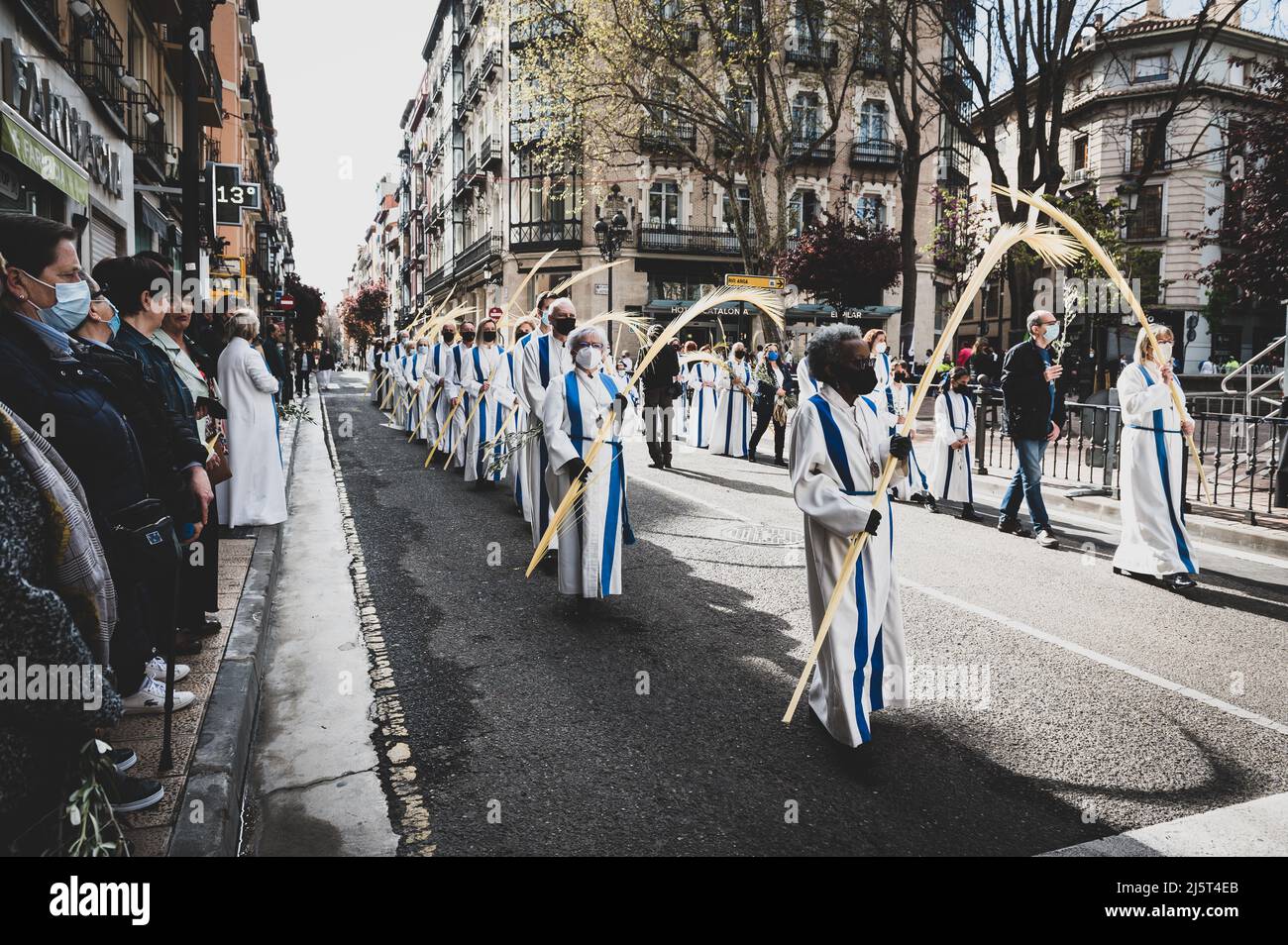 Domingo de Ramos, Semana Santa 2022, Zaragoza Stock Photo - Alamy
