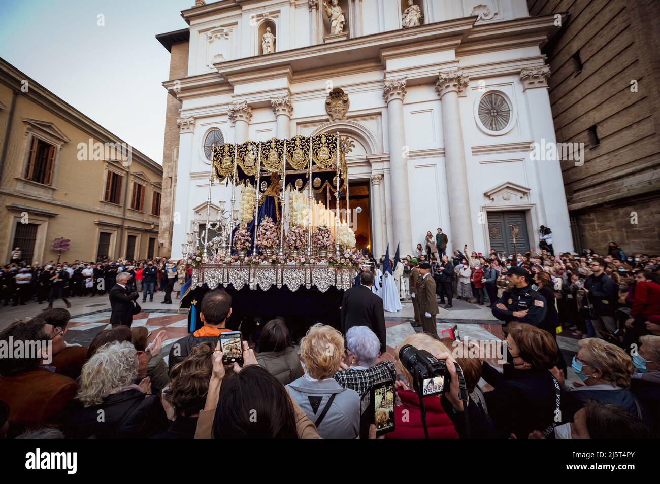 Domingo de Ramos, Semana Santa 2022, Zaragoza Stock Photo - Alamy
