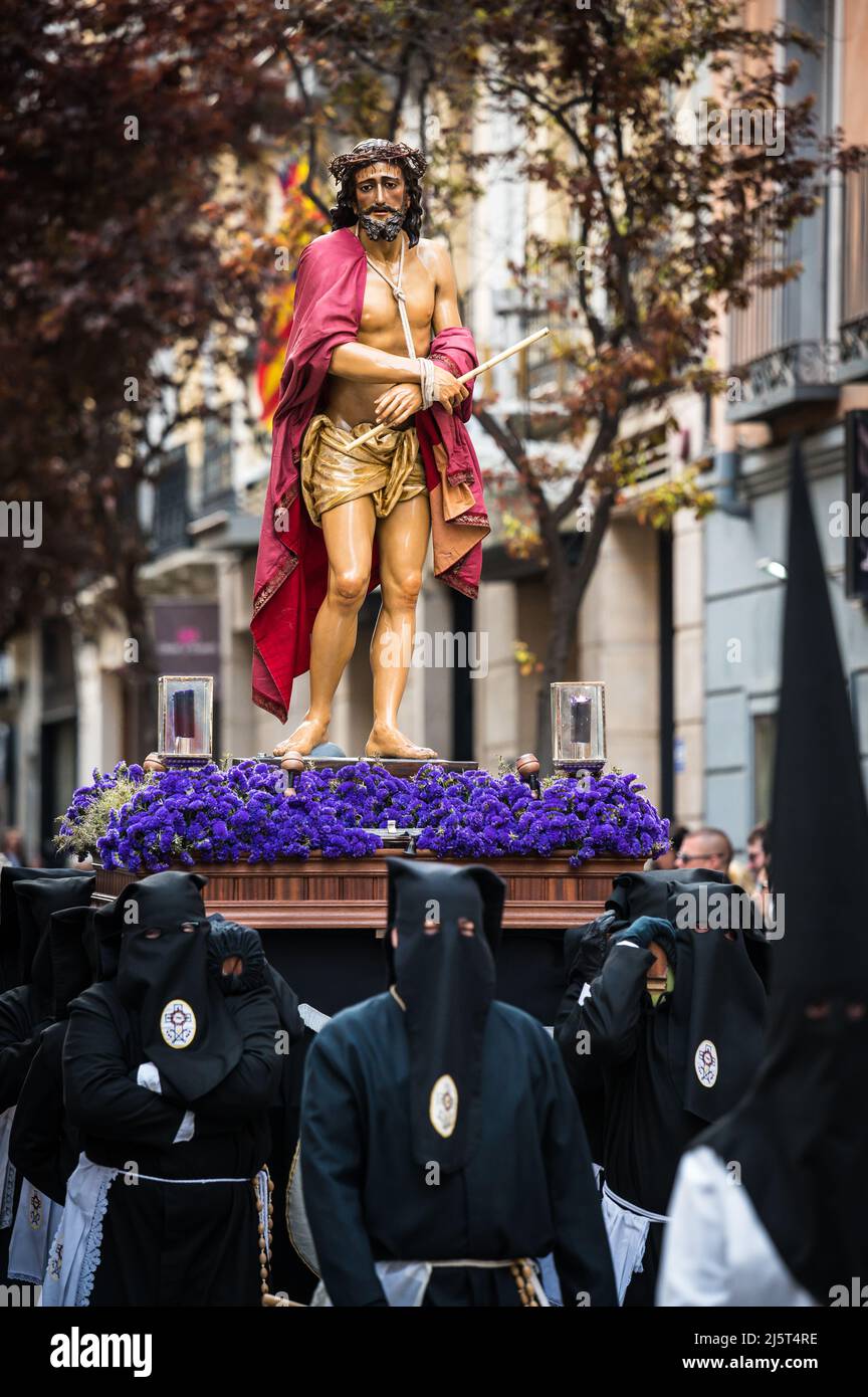 Domingo de Ramos, Semana Santa 2022, Zaragoza Stock Photo - Alamy