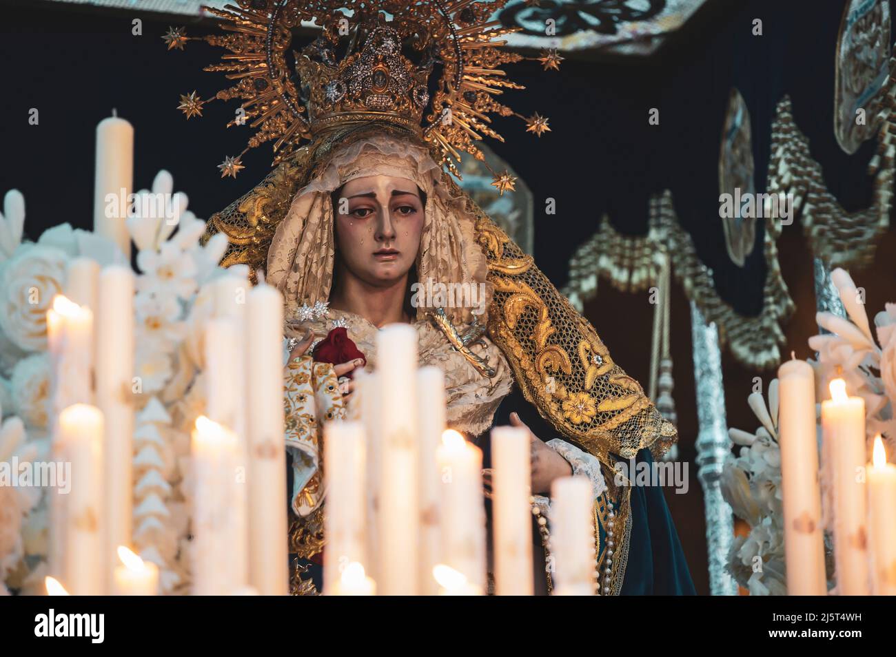 Domingo de Ramos, Semana Santa 2022, Zaragoza Stock Photo - Alamy