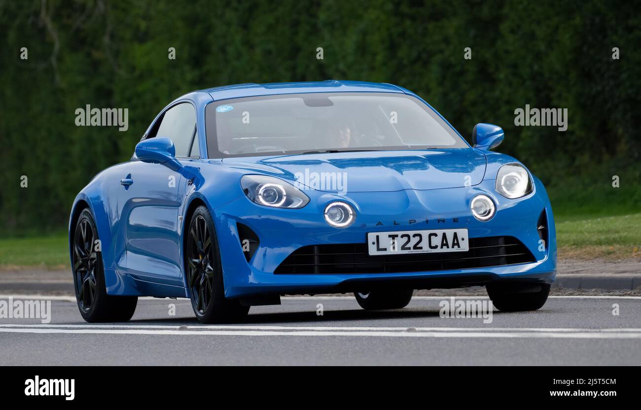2022 Alpine A110 car Stock Photo - Alamy