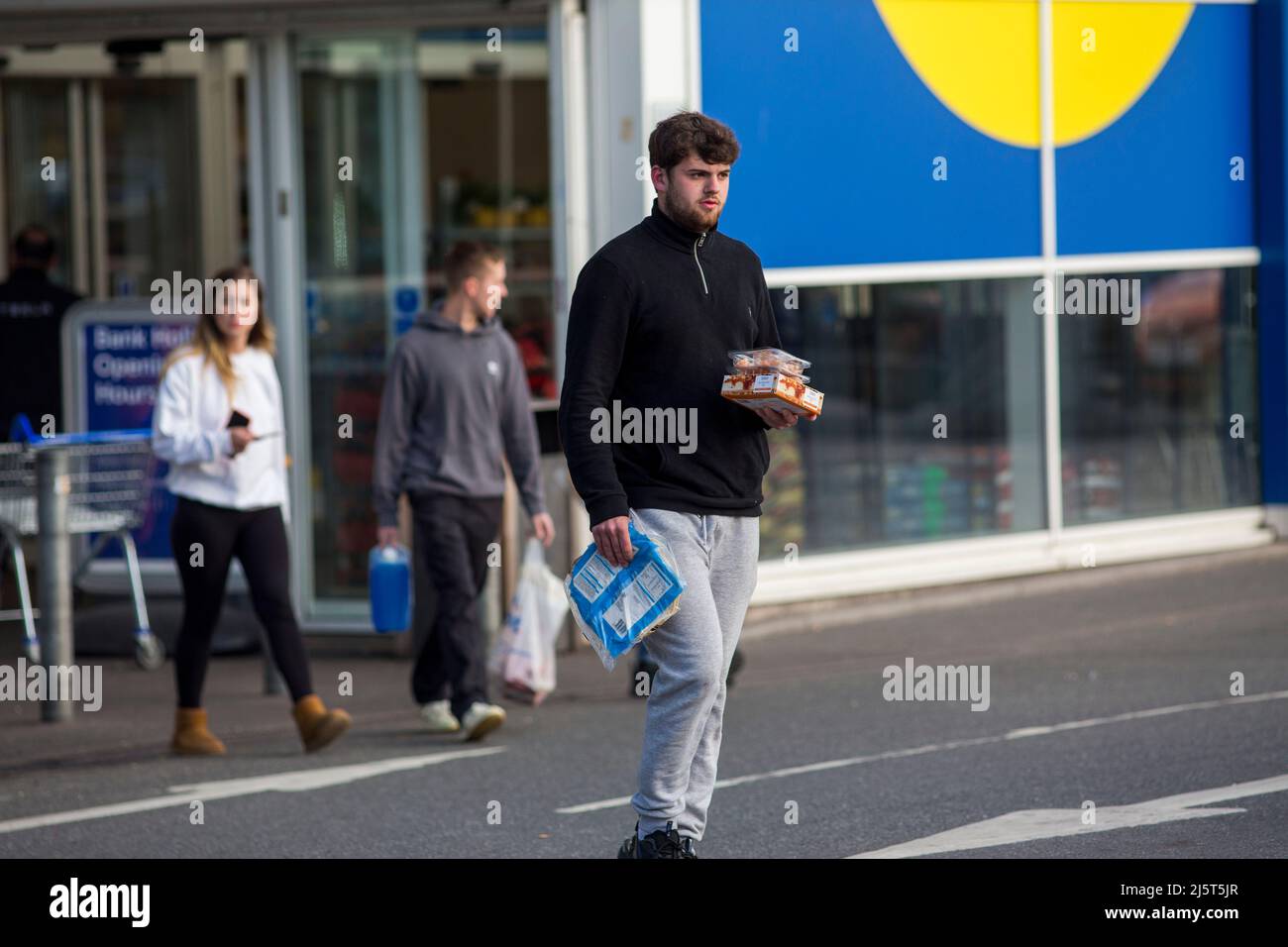 The Tesco Extra, Supermarket at Gillingham, Kent, England, UK Credit ...