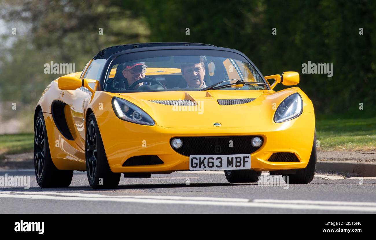 Lotus car yellow hi-res stock photography and images - Alamy