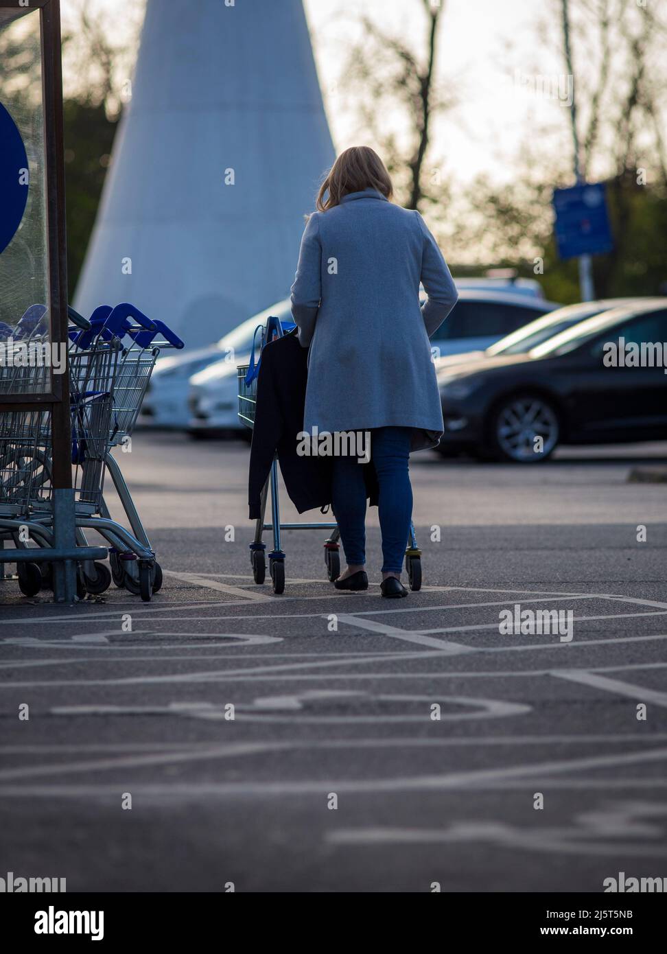 The Tesco Extra, Supermarket at Gillingham, Kent, England, UK Credit ...