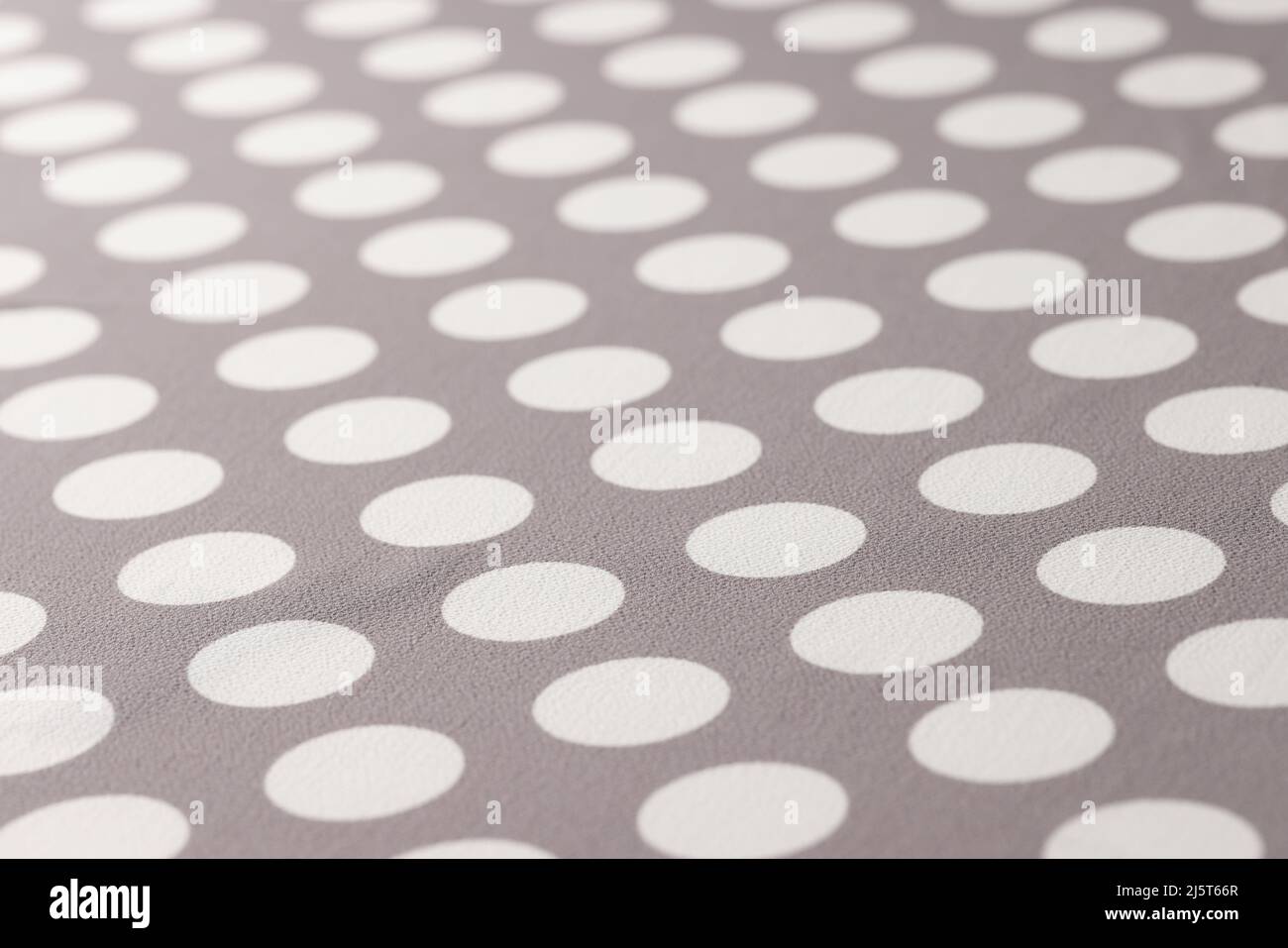 Seamless polka dots gray pattern closeup. Polka dot fabric Stock Photo ...