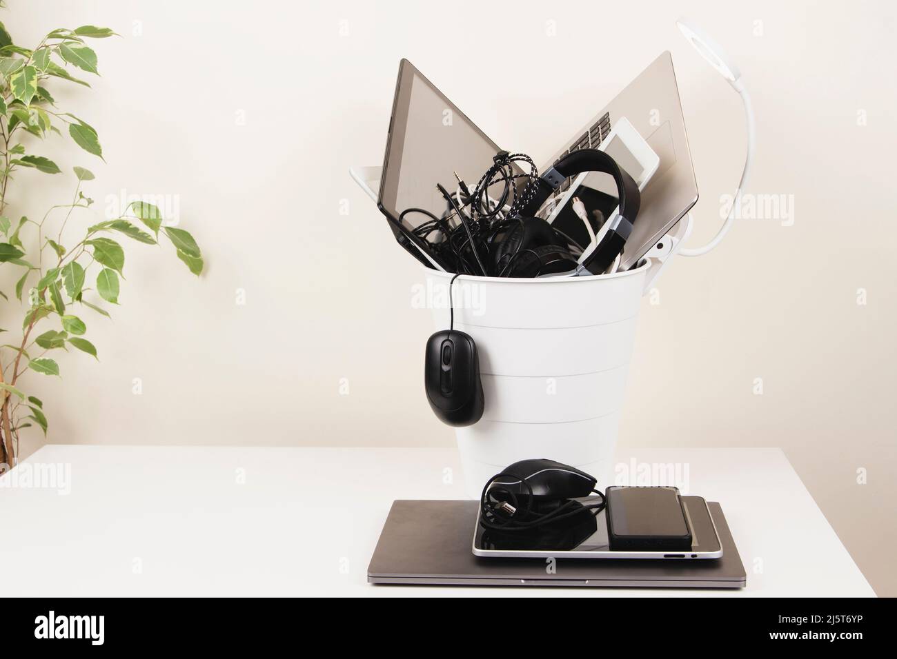 Planned obsolescence, e-waste, electronics waste for reuse and recycle ...