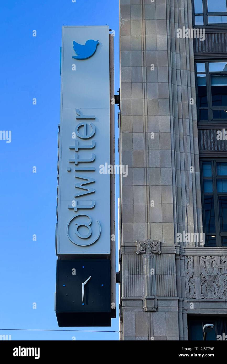 Jack dorsey twitter building hi-res stock photography and images - Alamy