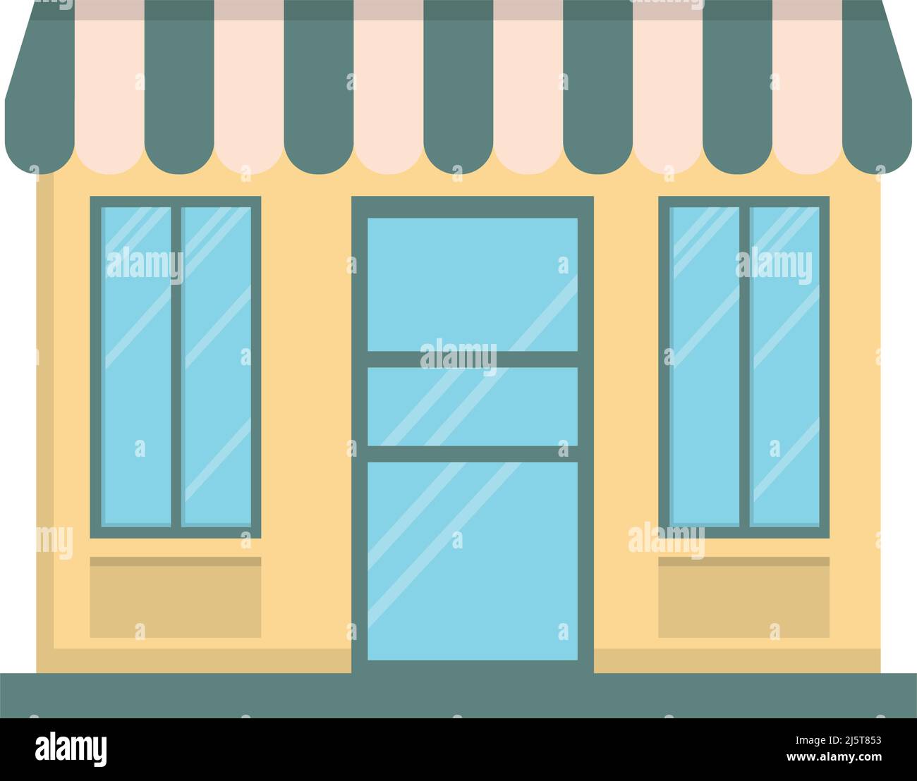 Exterior storefront signage Stock Vector Images - Alamy