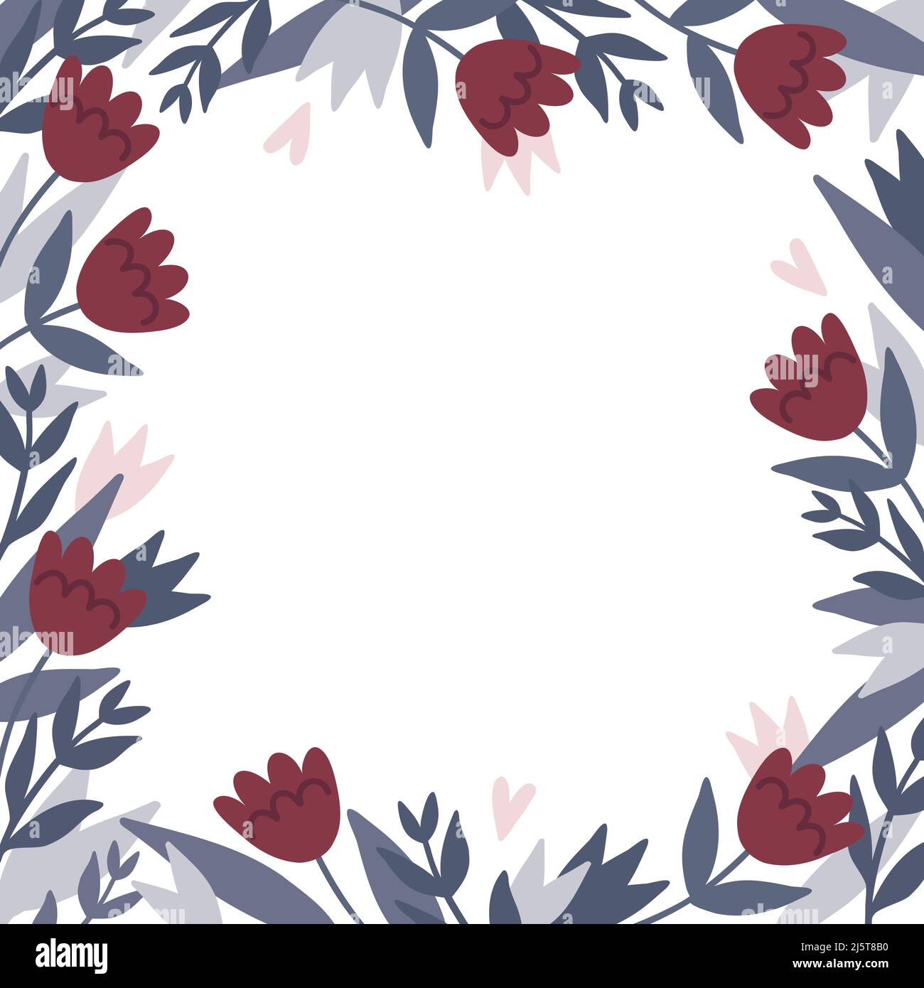 Marriage flower decoration Stock Vector Images - Alamy